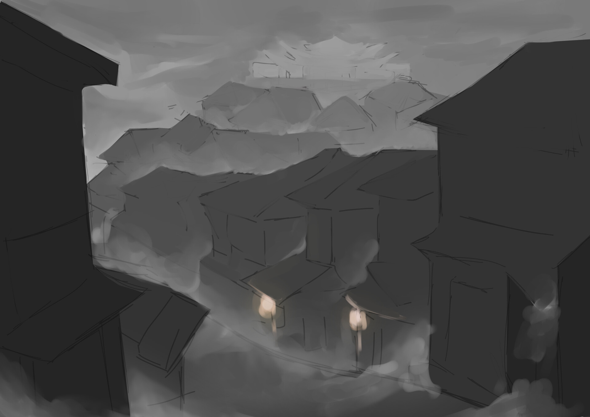 ArtStation - World building Concept art