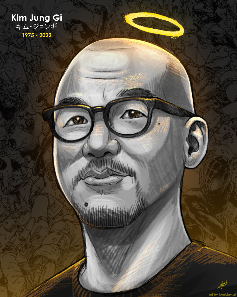 ArtStation - Kim Jun Gi - Tribute Portrait
