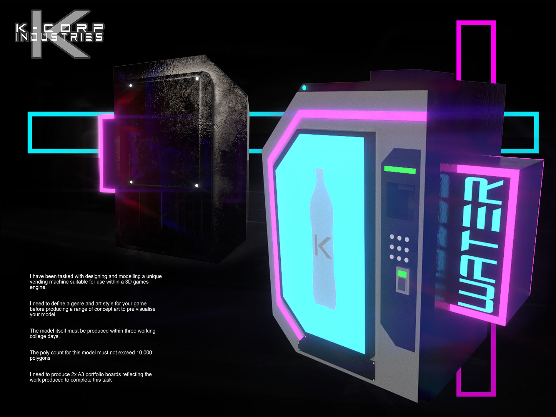 ArtStation - Sci-Fi Vending Machine