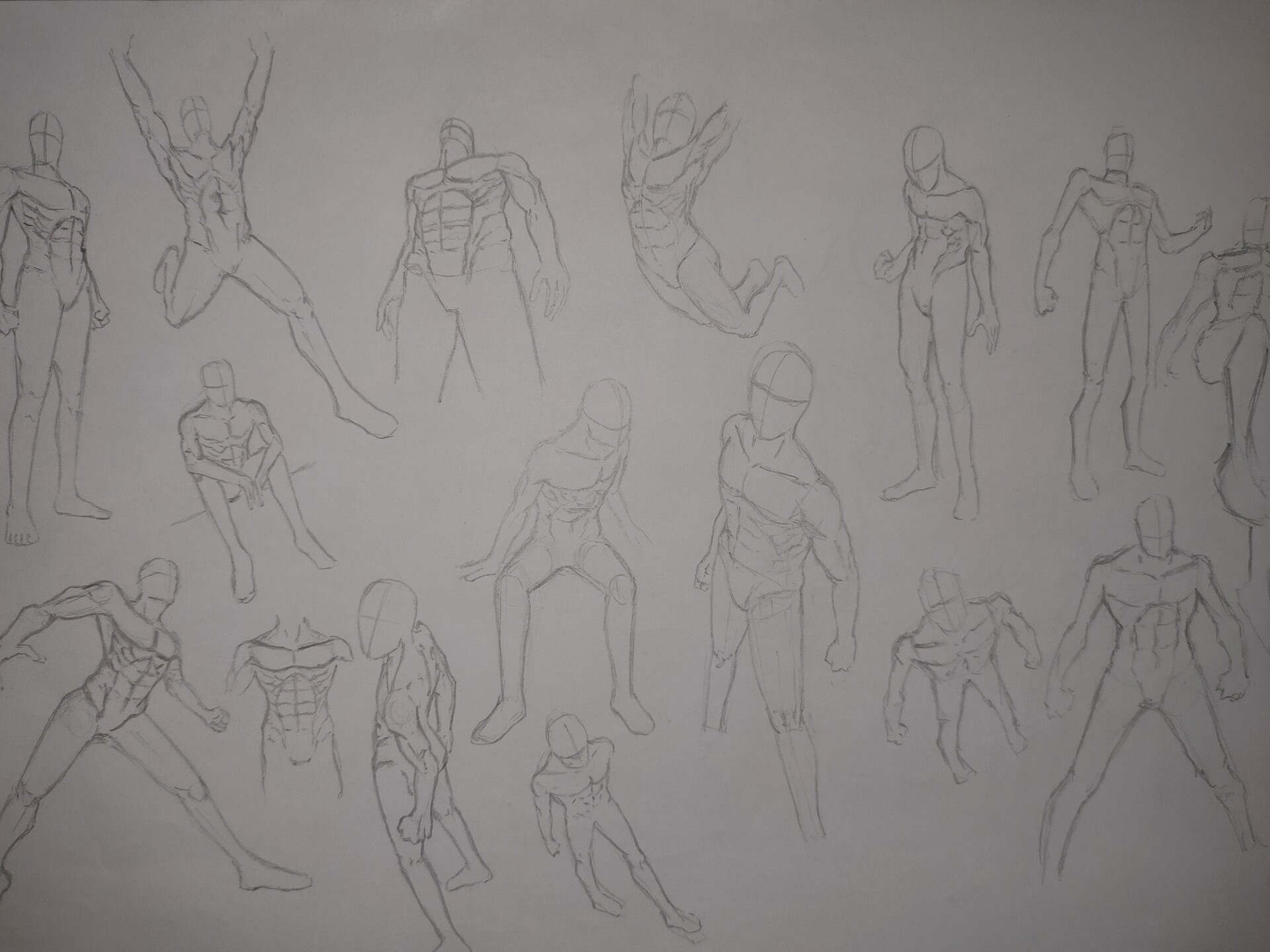 ArtStation - Gesture study