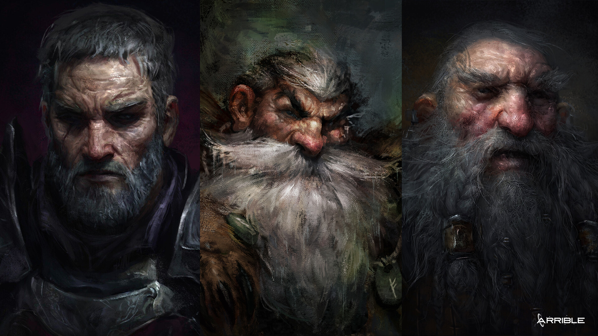 ArtStation - 2D heroes