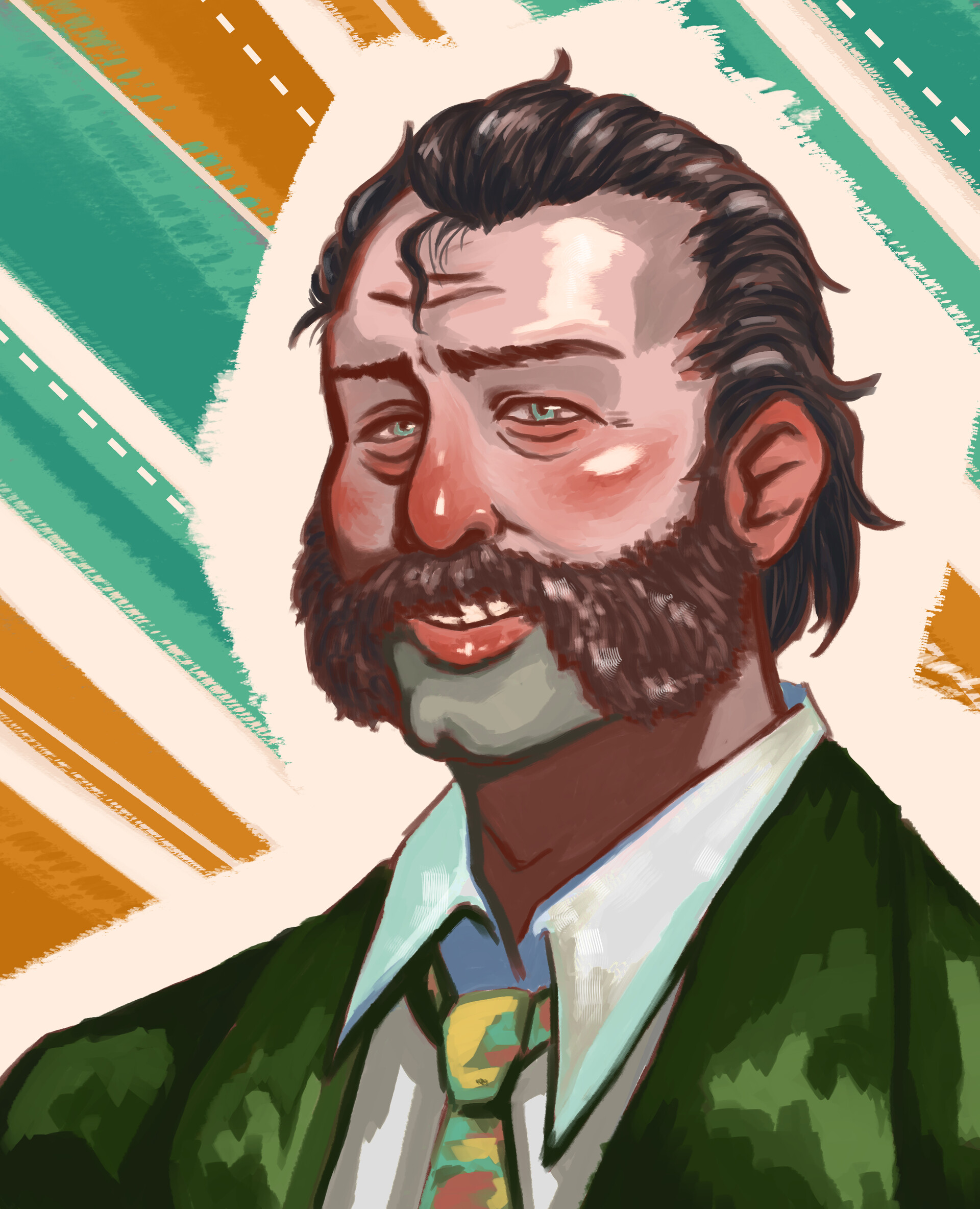 ArtStation - Disco Elysium - Harry