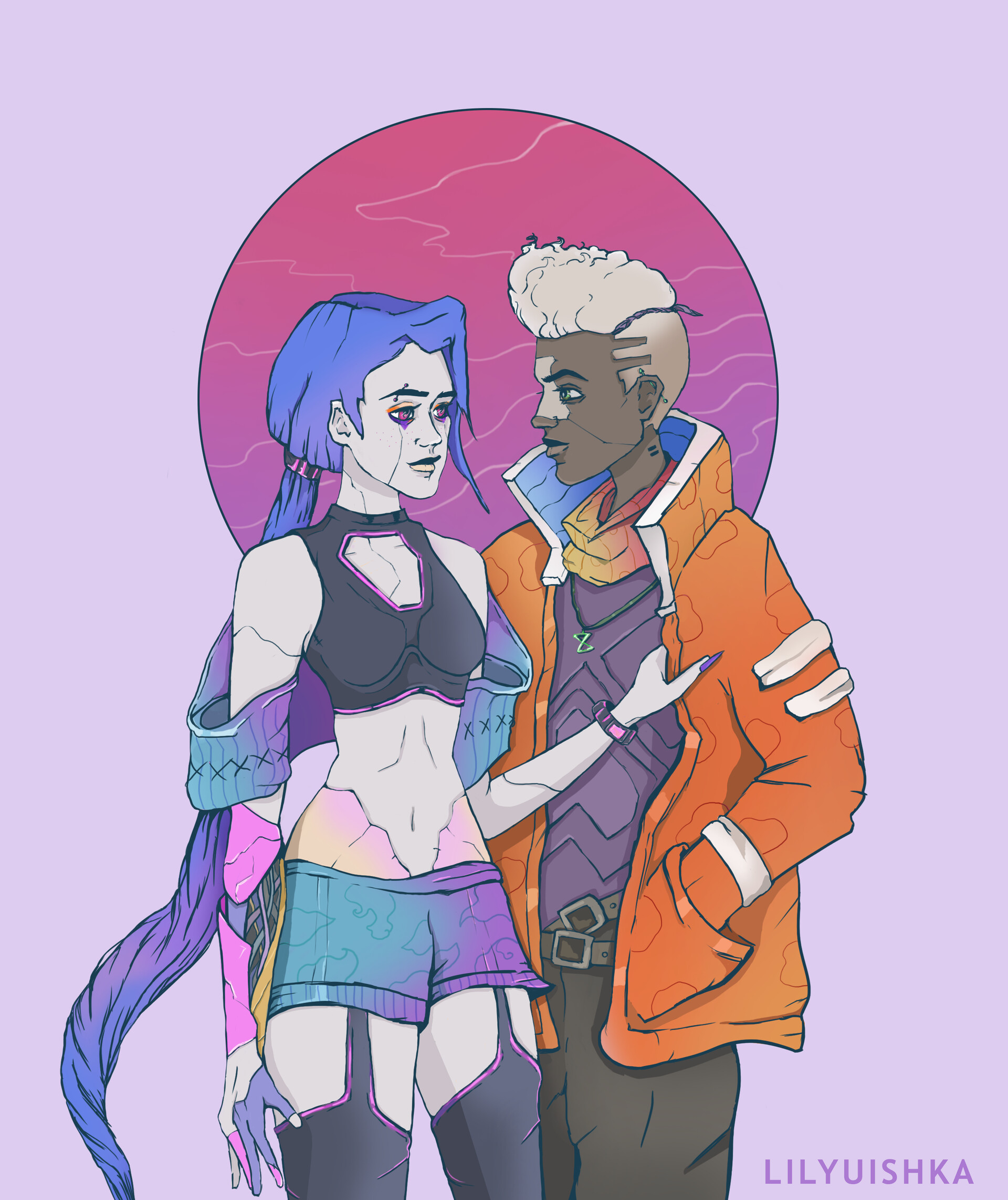 ArtStation - Cyberpunk Au