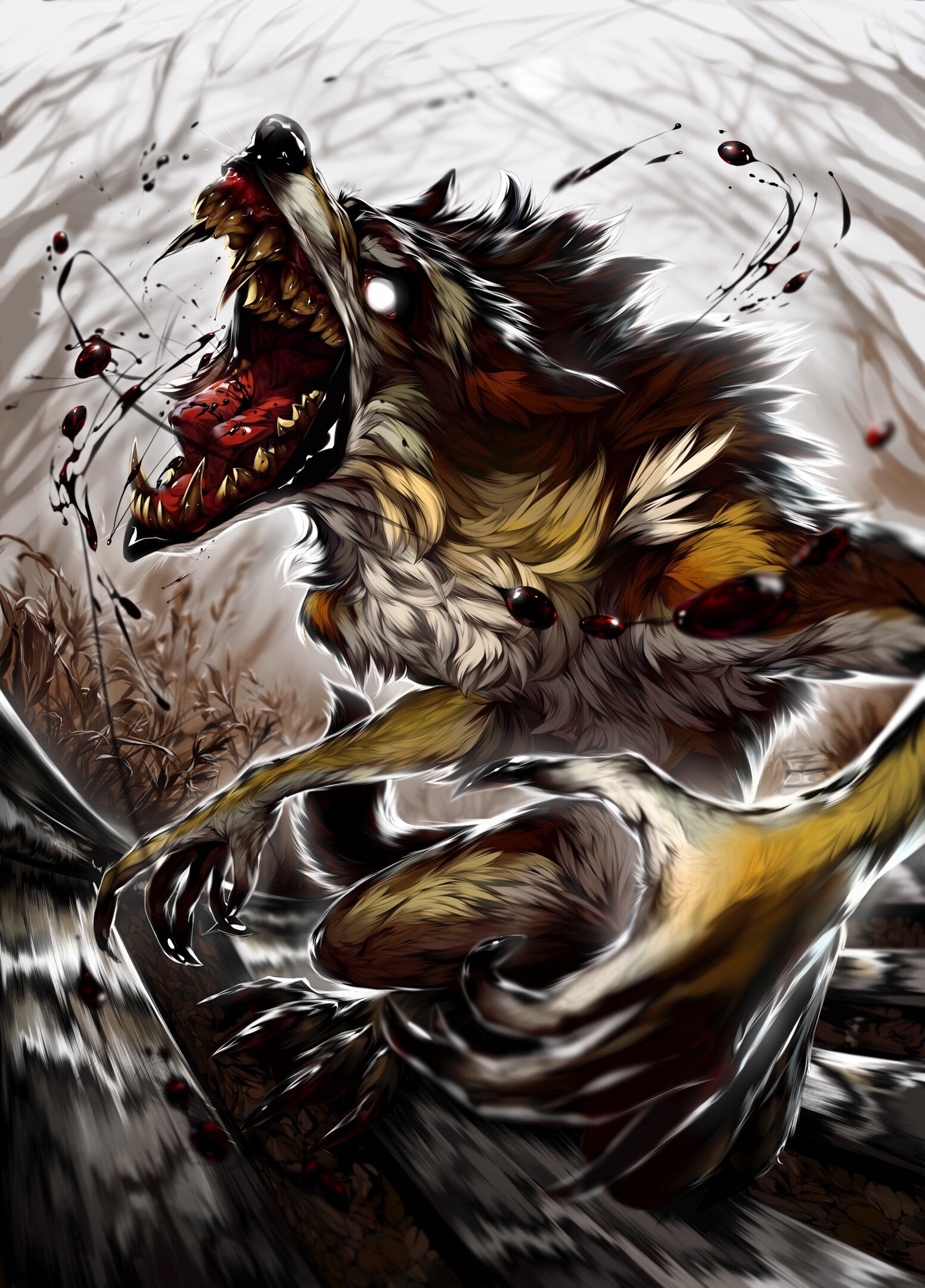 ArtStation - THE WEREWOLF FROM OHIO