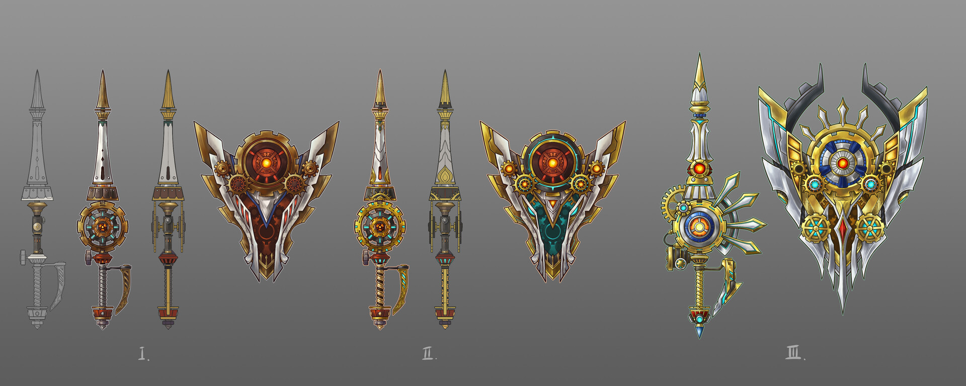 ArtStation - Weapon - Mechanical Core