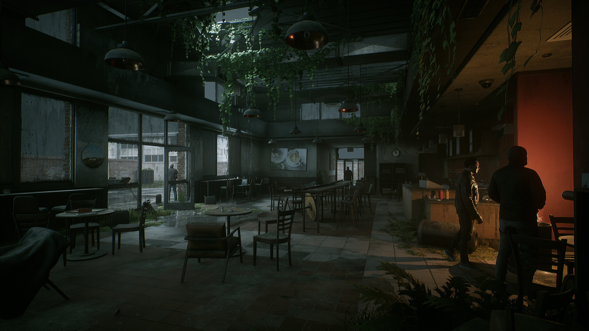 ArtStation - Post Apocalyptic Abandoned Coffee Shop Drive Thru