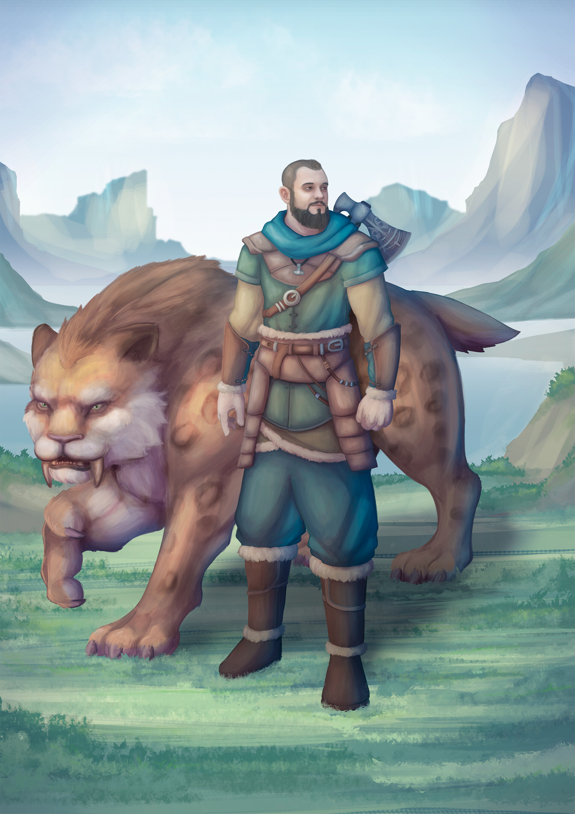 ArtStation - Sabertooth Ranger