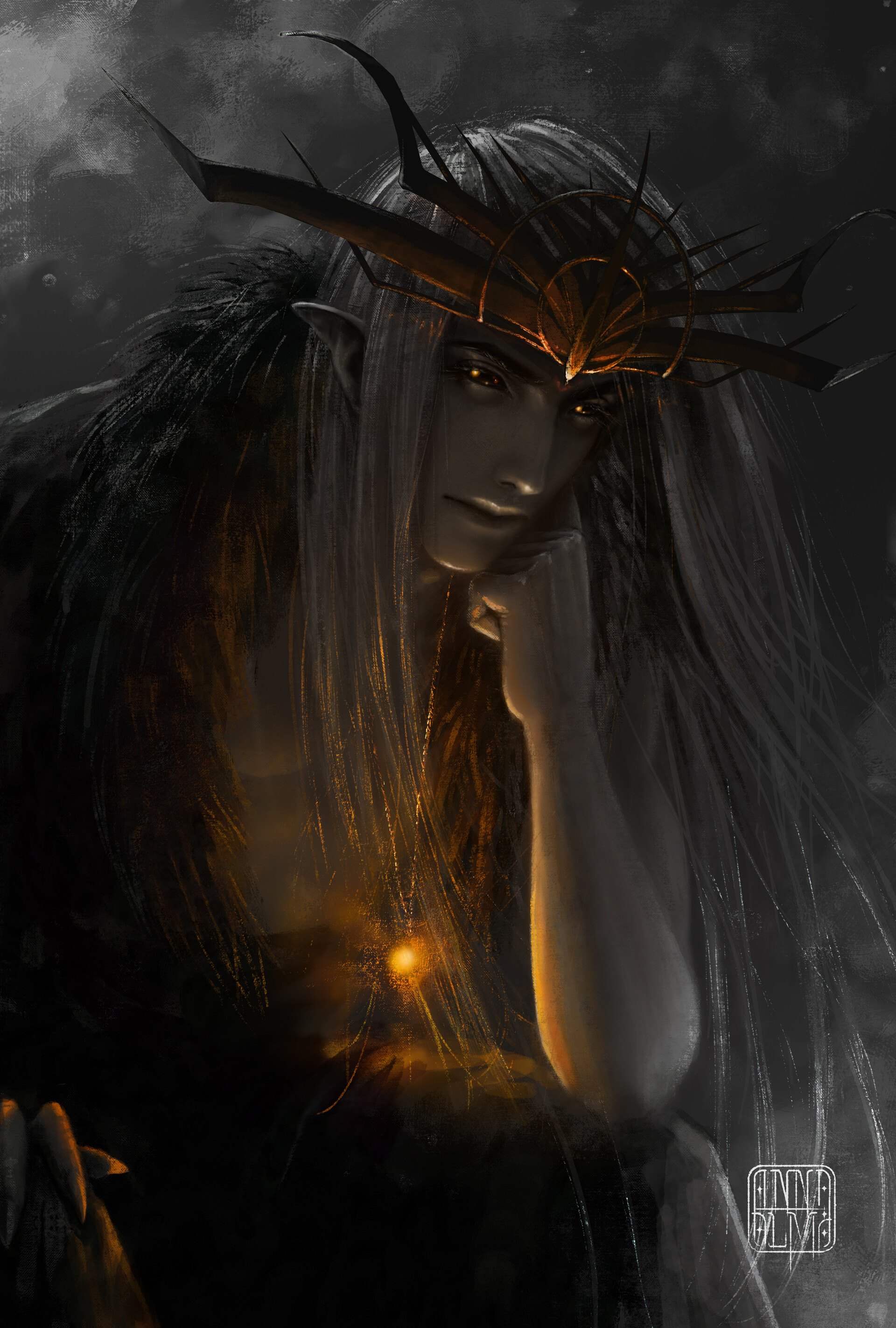 ArtStation - Crowned by Shadows