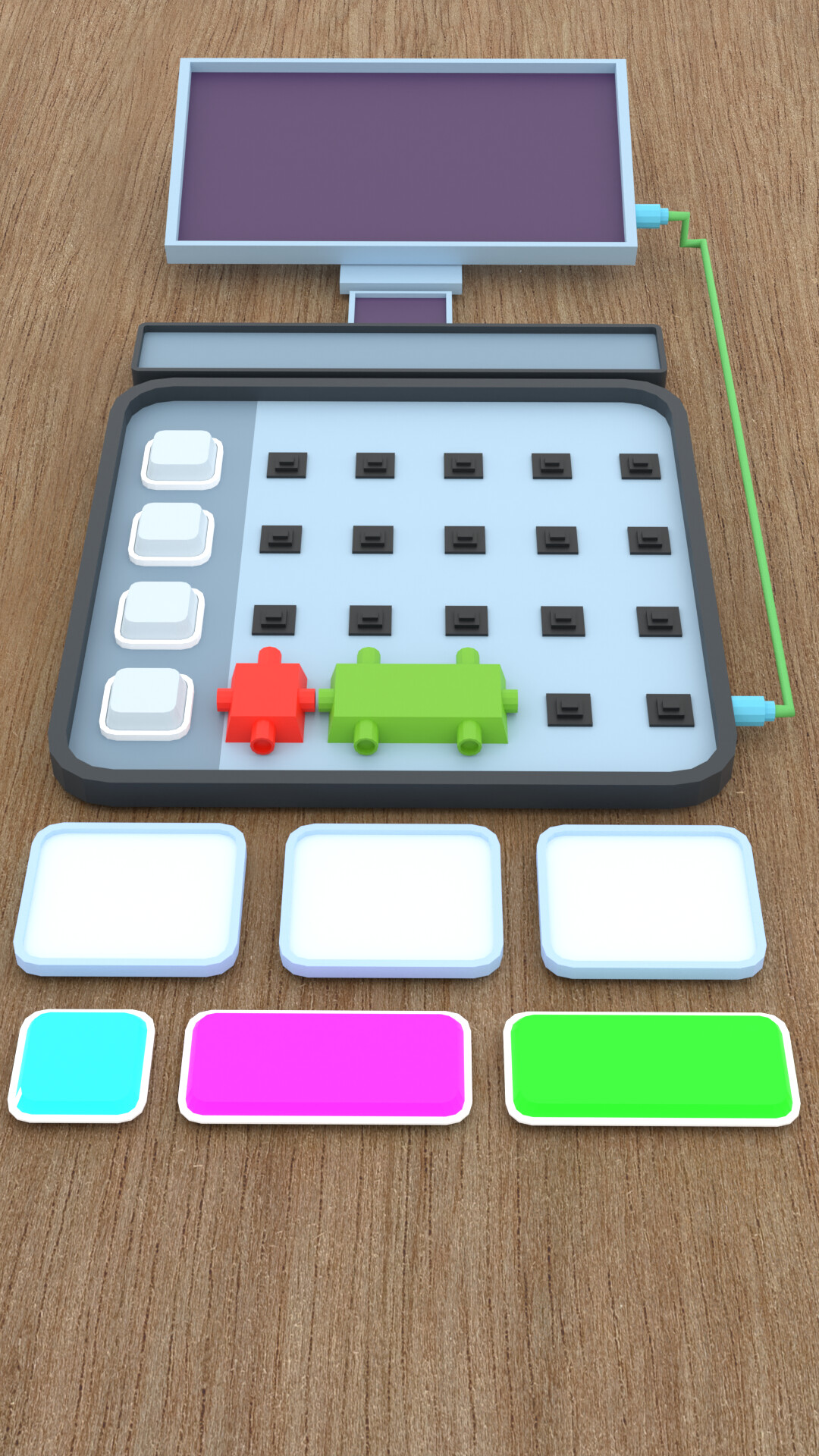 ArtStation - "Button Fever" Level Design Re-imagination