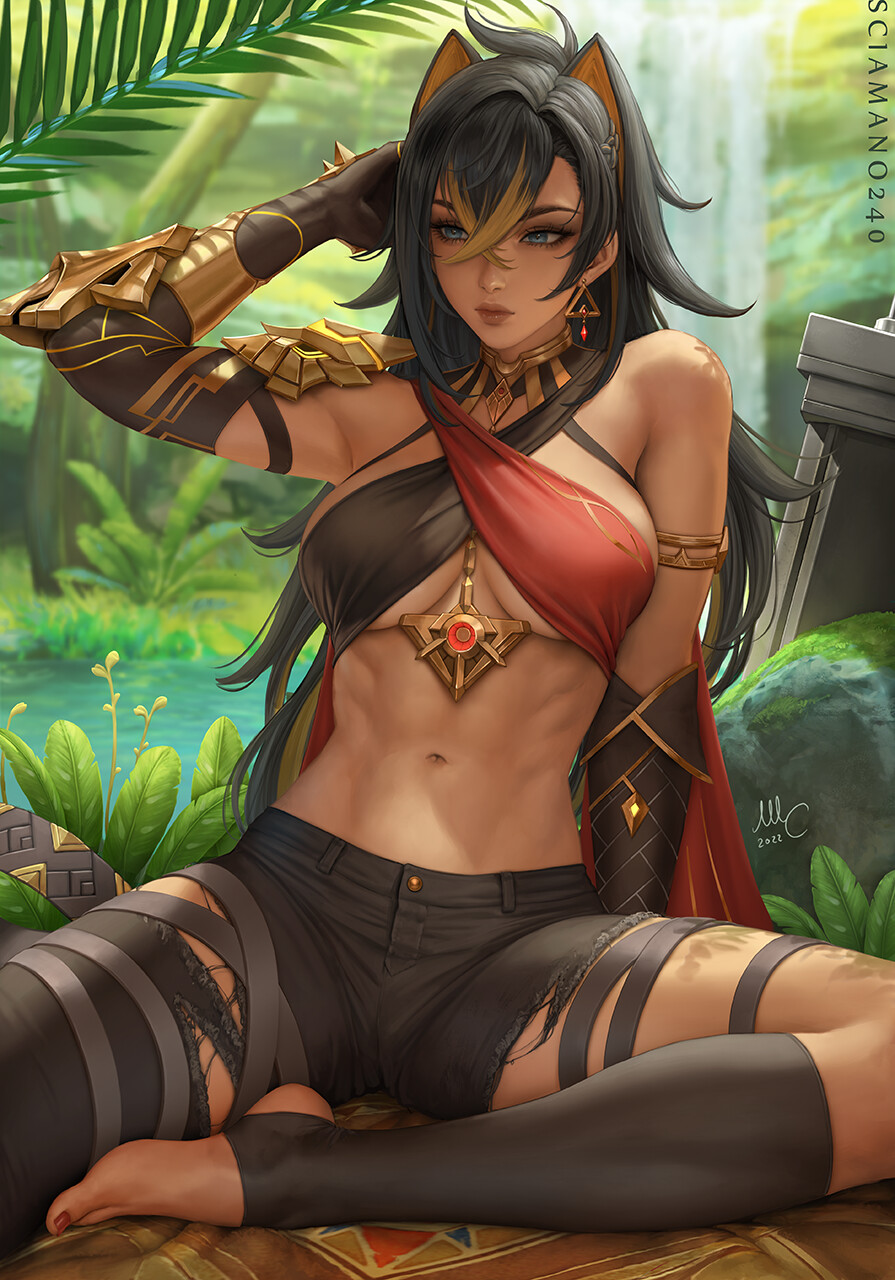 Artstation Dehya Genshin Impact