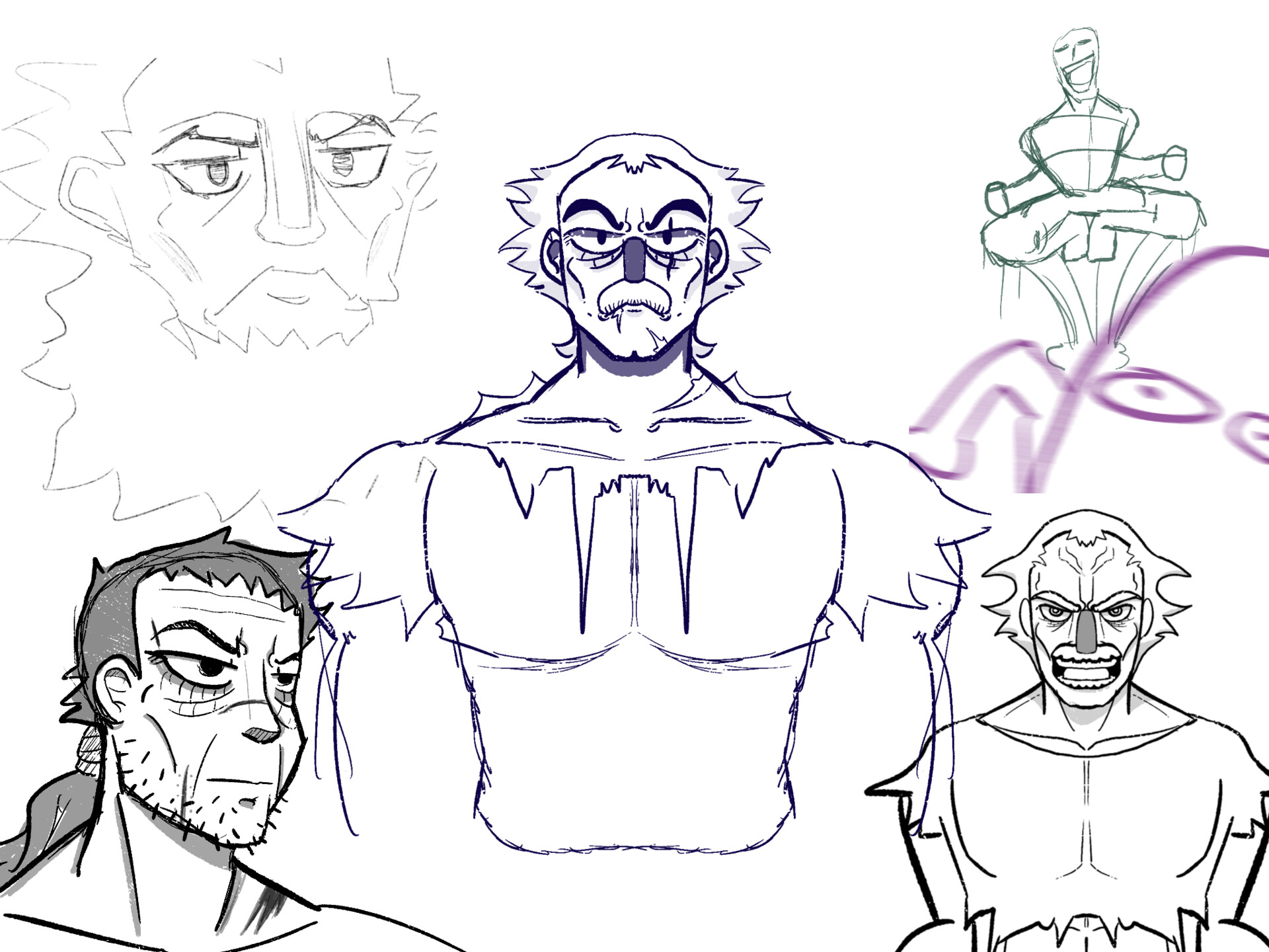 Noah F - Maximum Martial Arts Character Design WIP