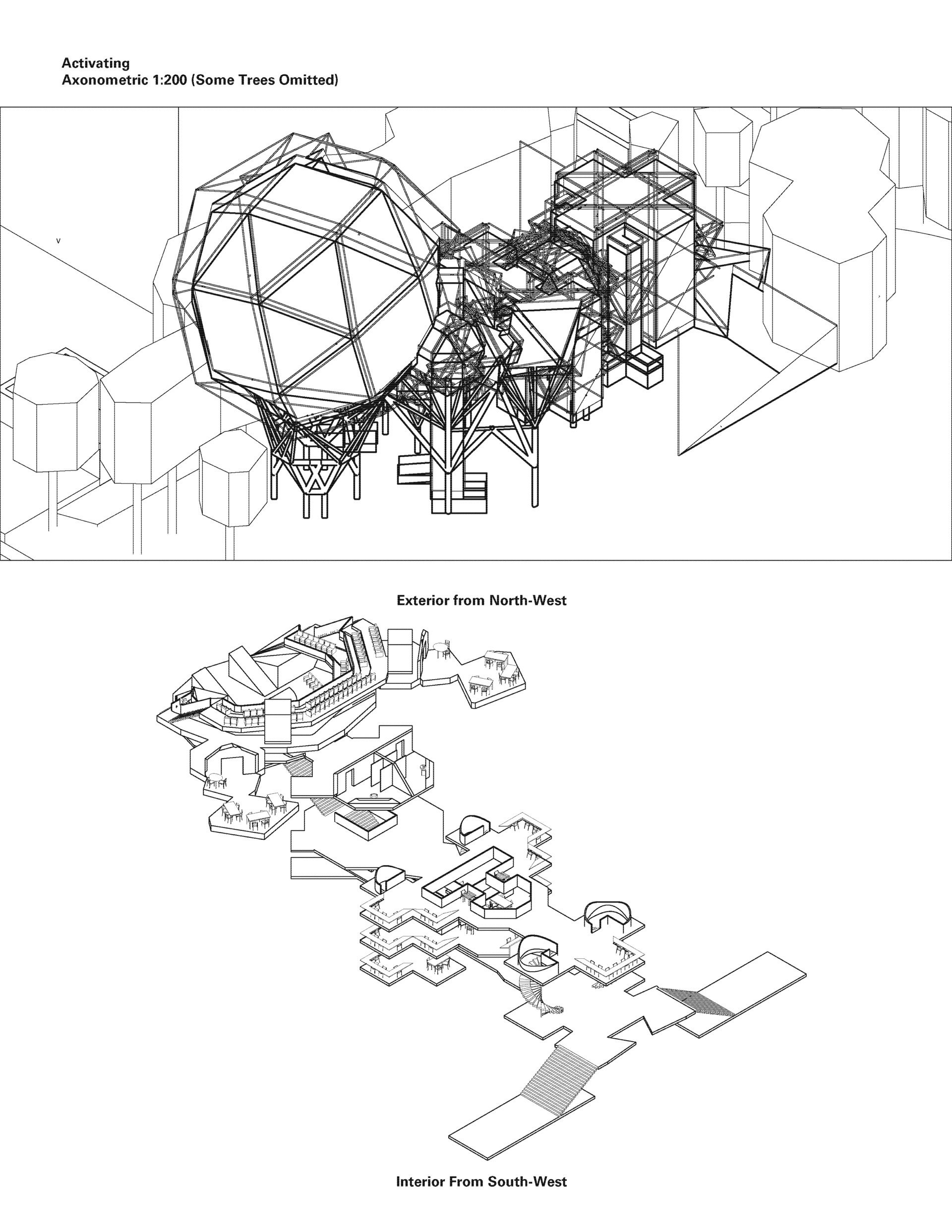 Rebecca Peralta - Globe Lecture Hall - Abstraction Exercise