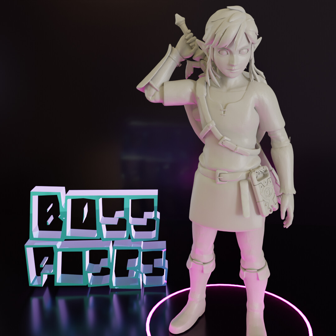 Kohdy Mcintyre - LINK- BOTW- 3DPrint ready