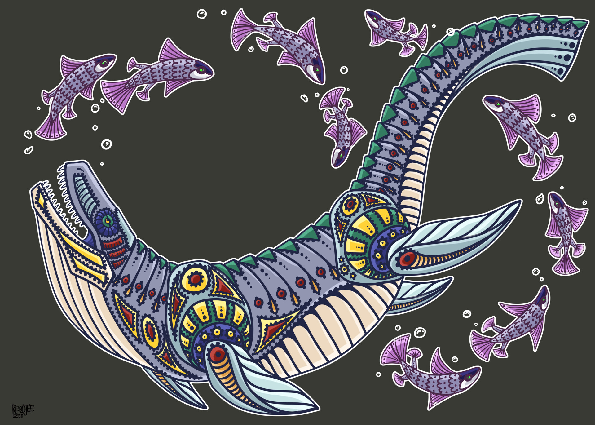 ArtStation - Mosasaurus