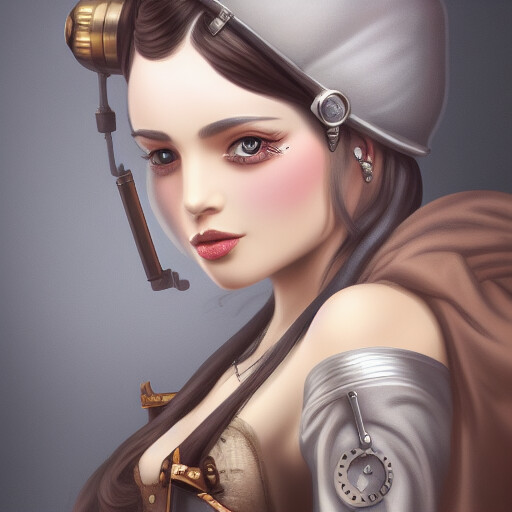 sebastien marques-pinto - Steampunk girl #3
