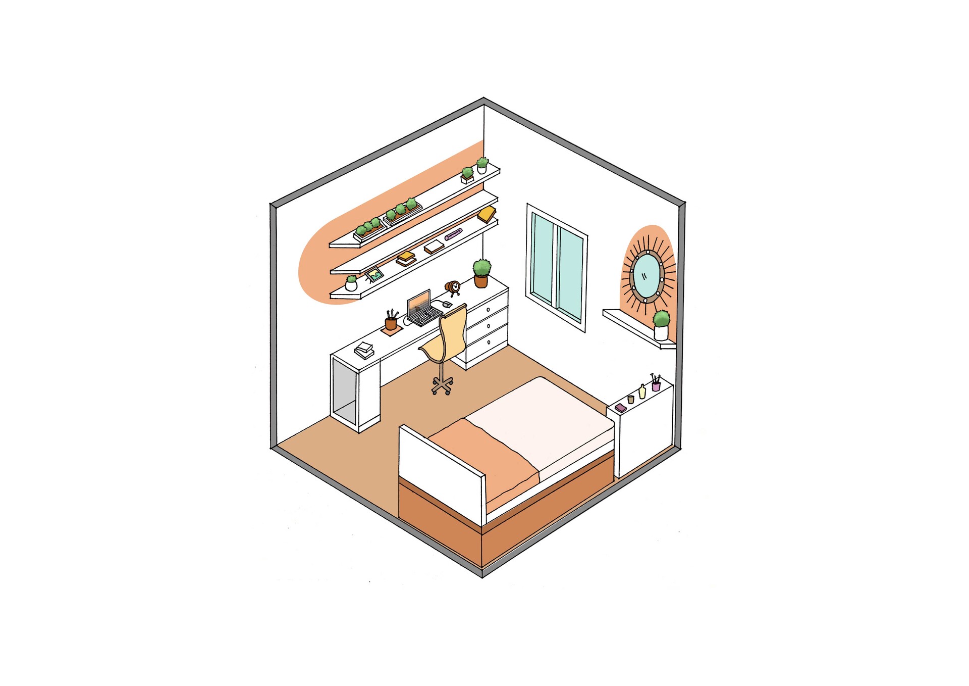 ArtStation - Room illustration