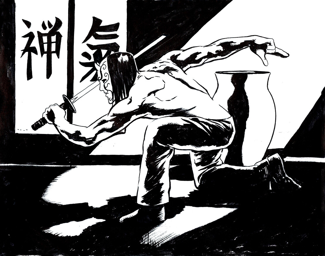 Randy Arrington - Inktober Day 3