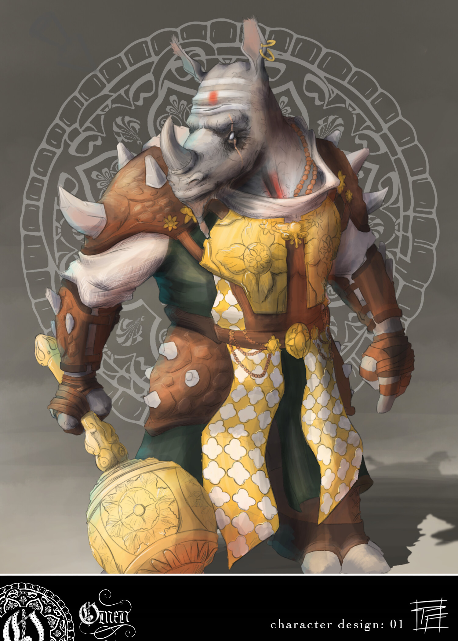 ArtStation - OMEN - DND character concepts