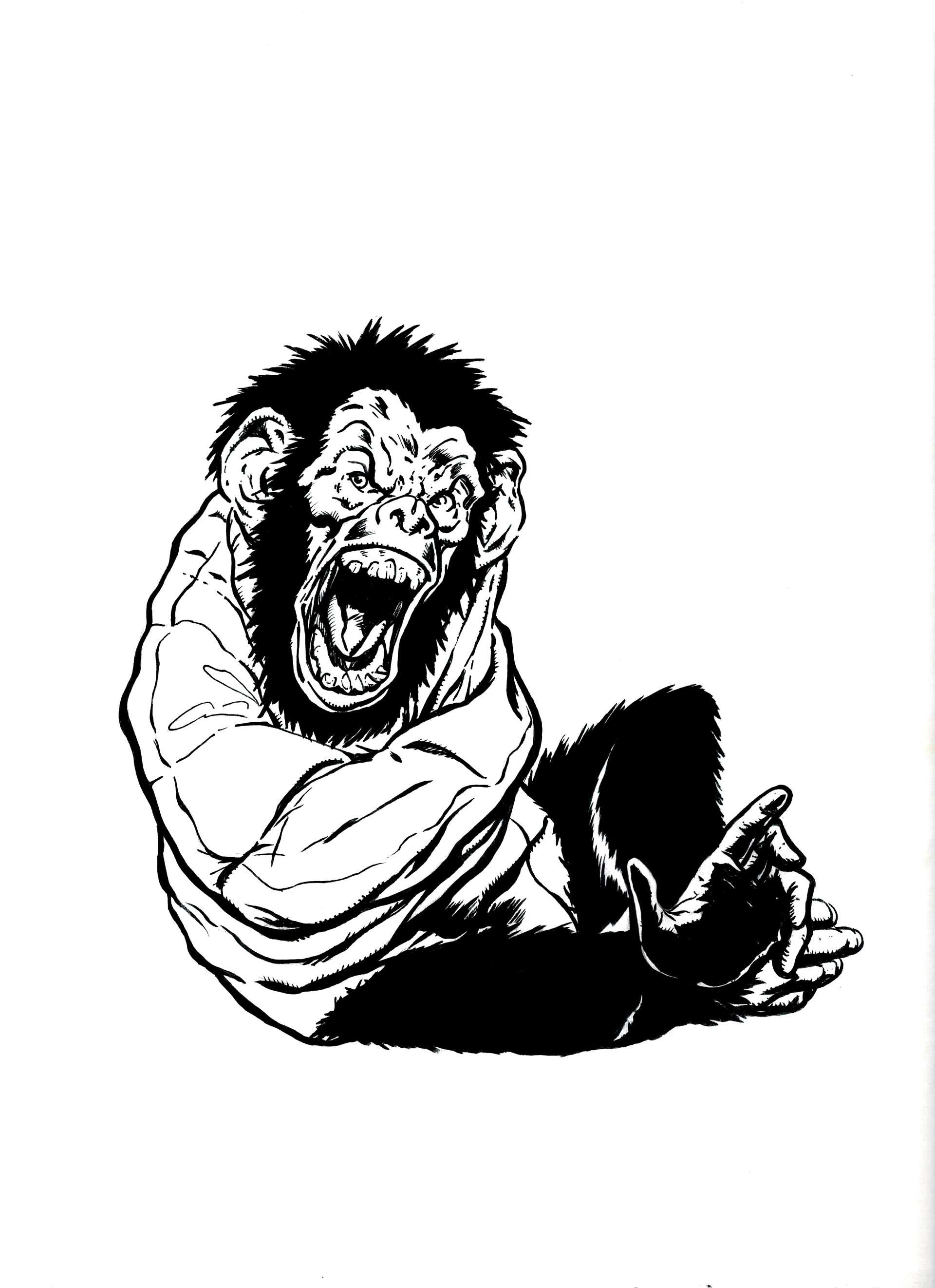 Randy Arrington - Inktober Day 4