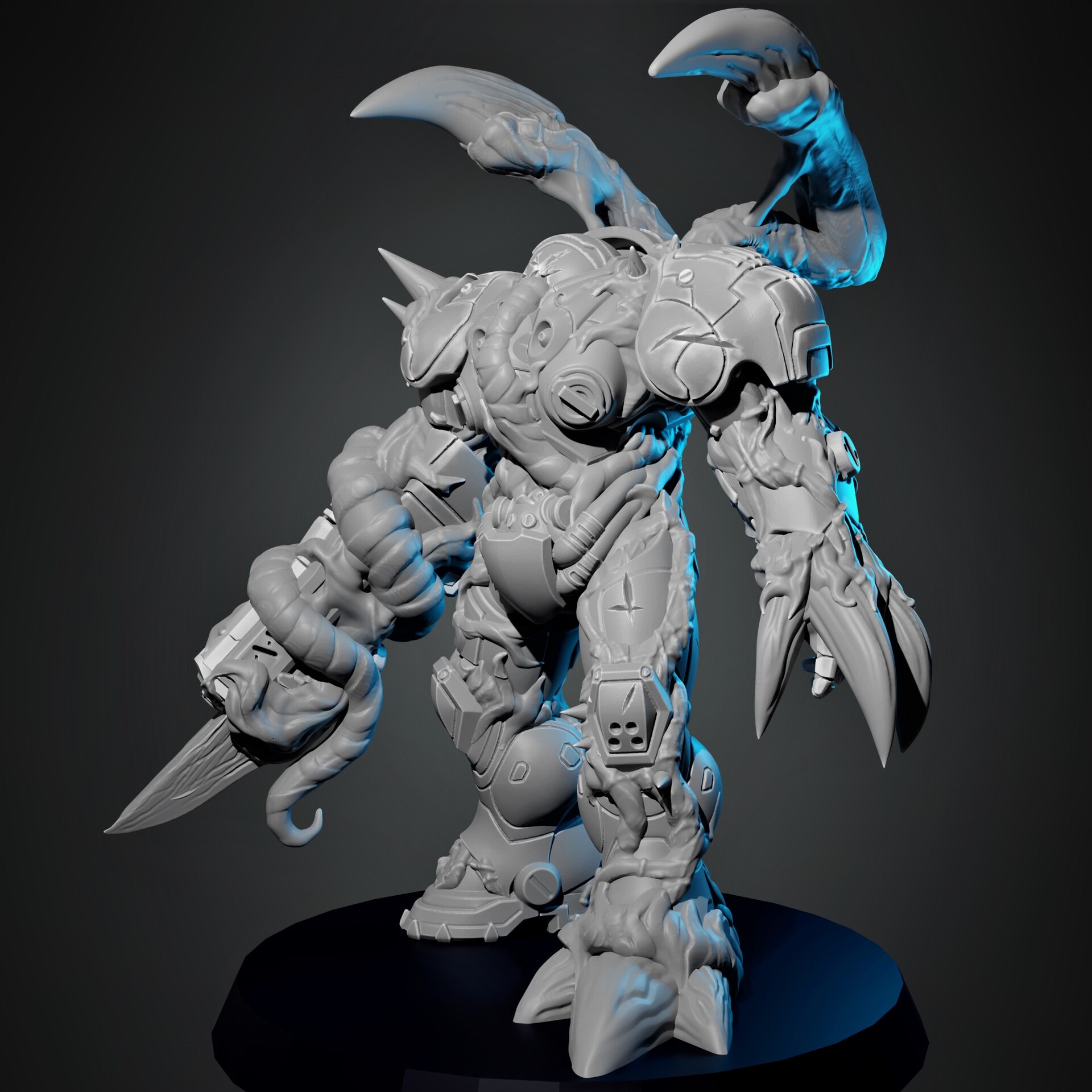 ArtStation - Marine Infected (Starcraft)