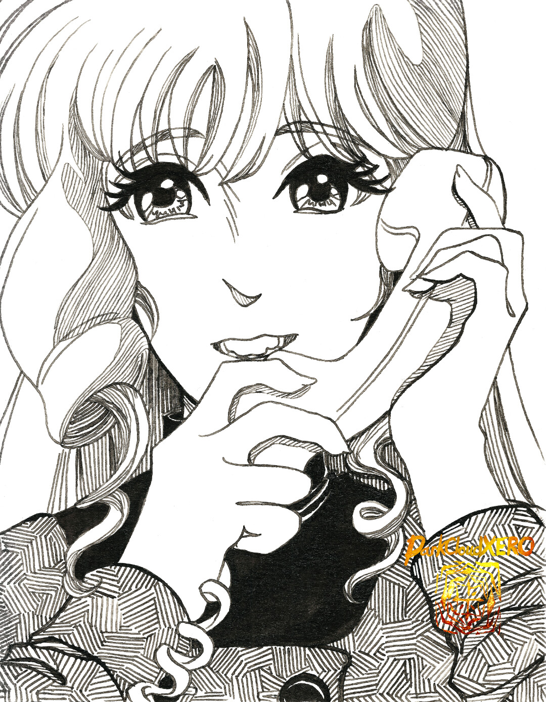 ArtStation - Inktober 2022 06 Lynn Minmay