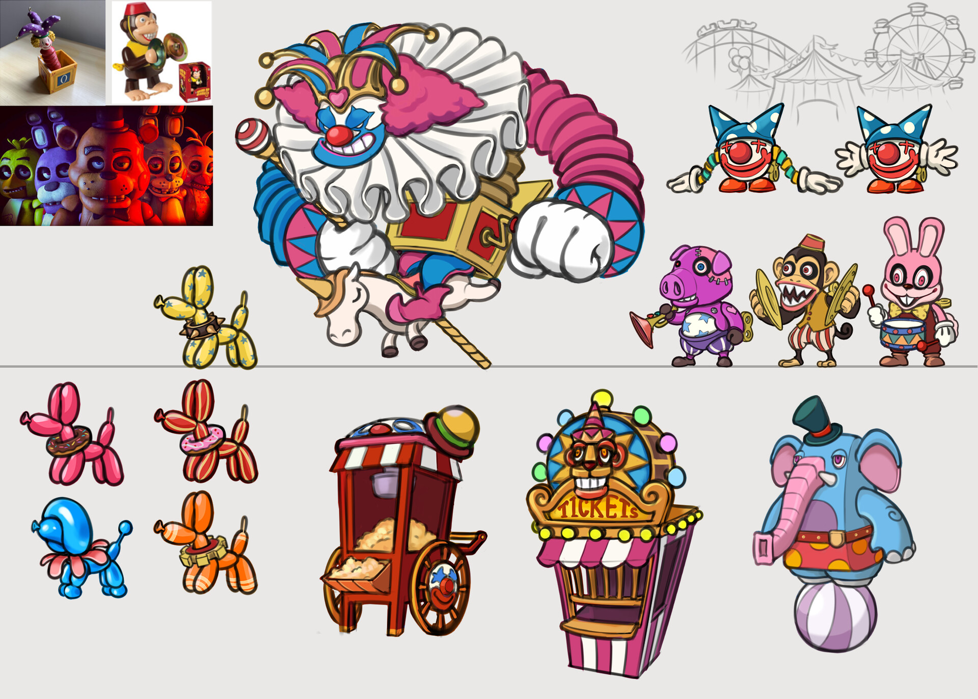 ArtStation - Sketch Group - Toy Monster