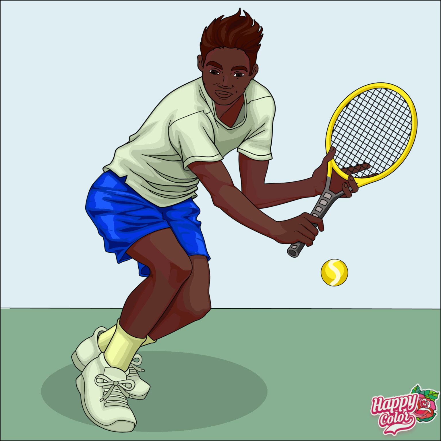 ArtStation - Tennis Player Game