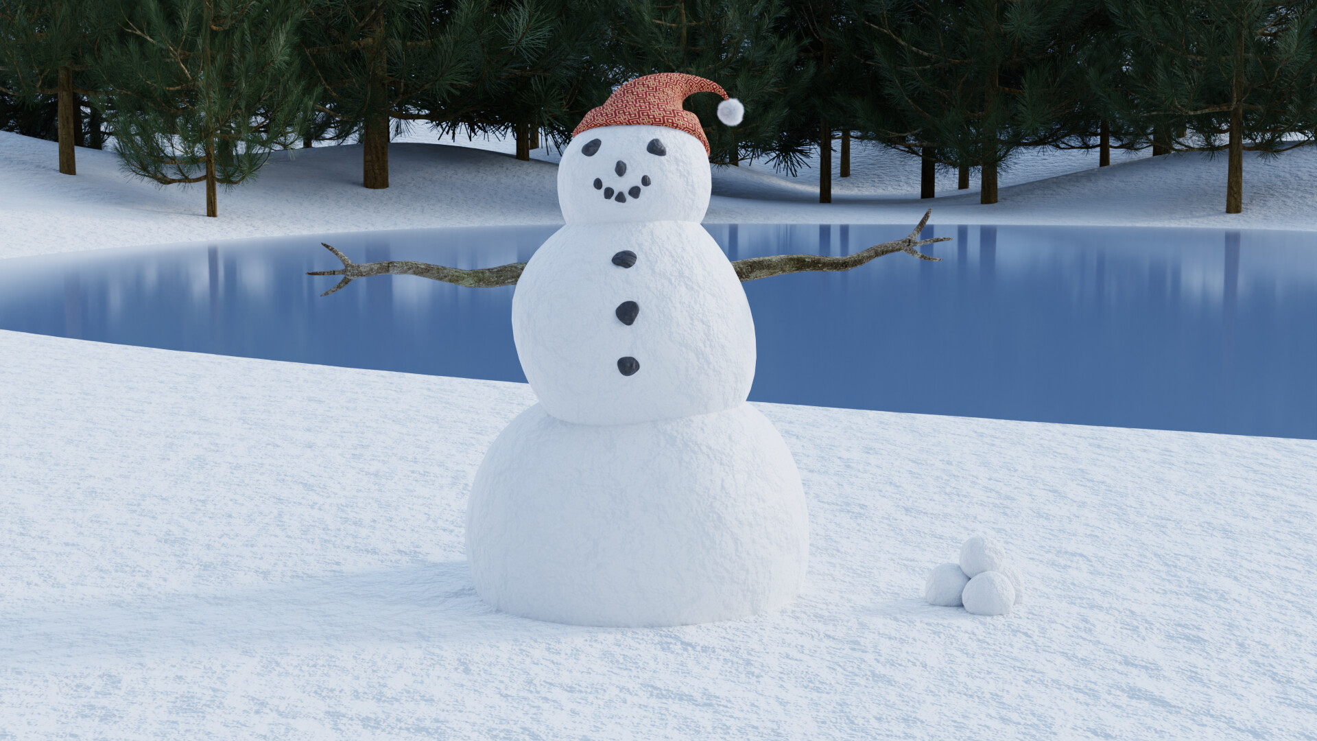 ArtStation - Snowman