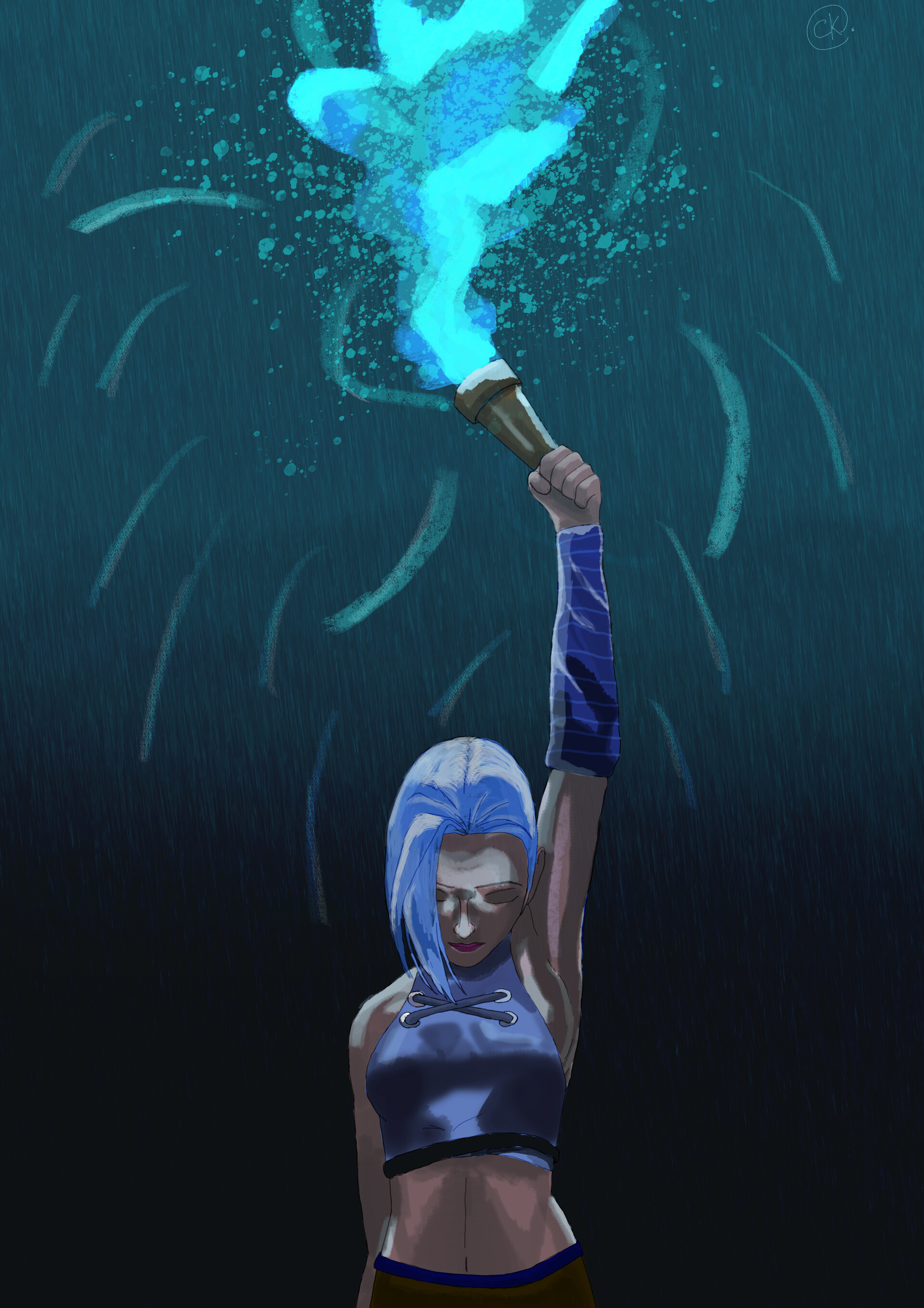 ArtStation - Jinx Arcane Scene