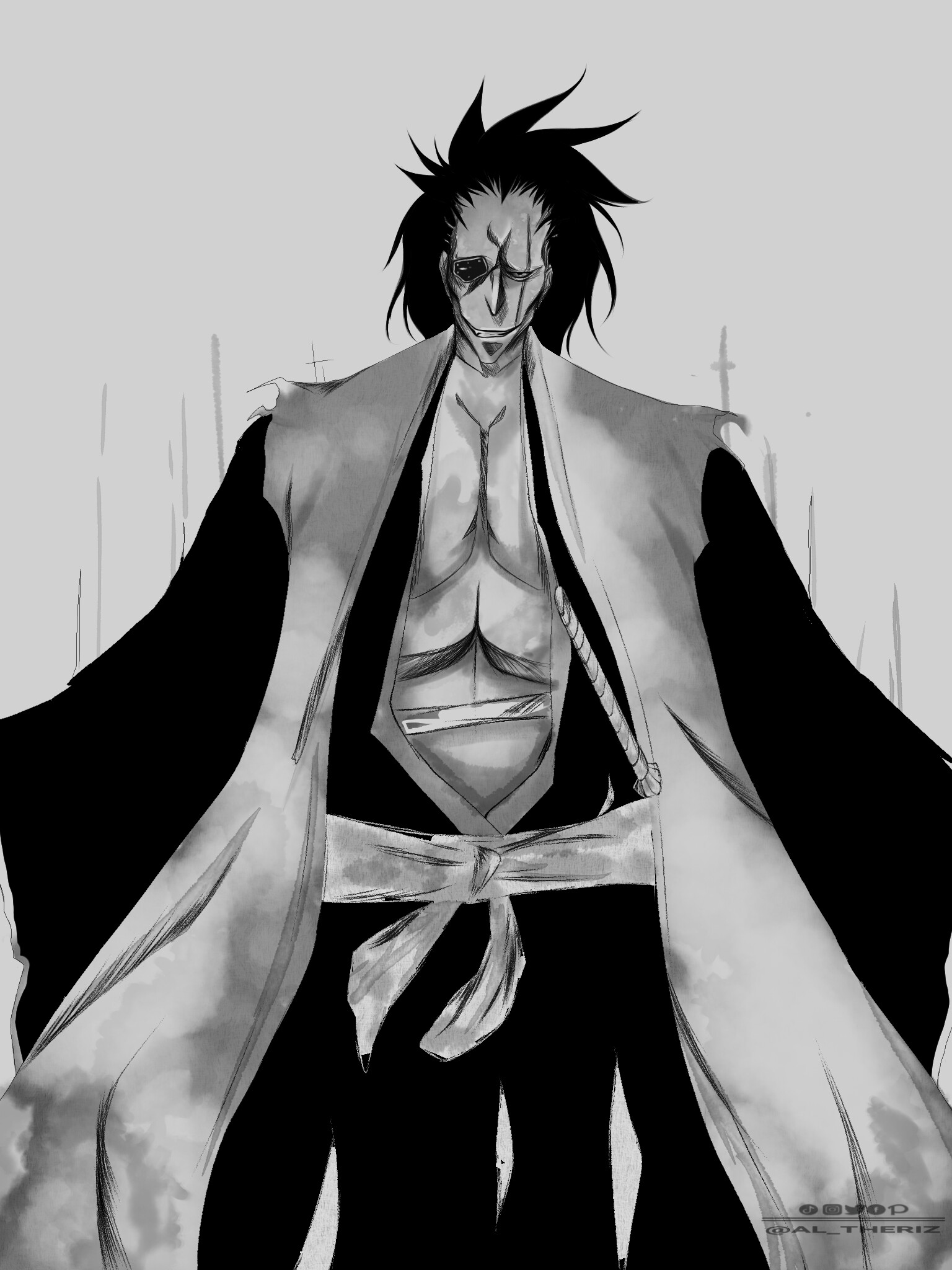 Bleach Kenpachi New Look