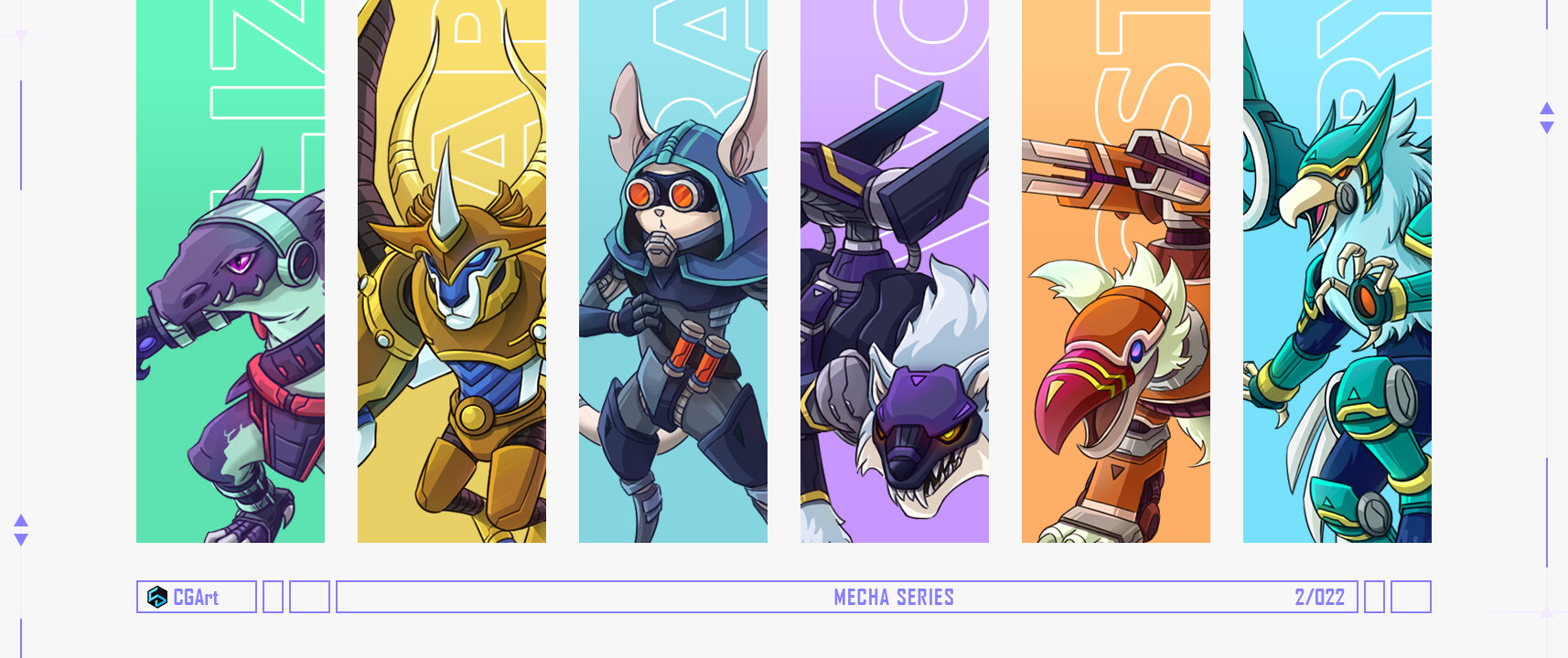 Minh Truong - Animal Mech Concept | MECHA SERIES