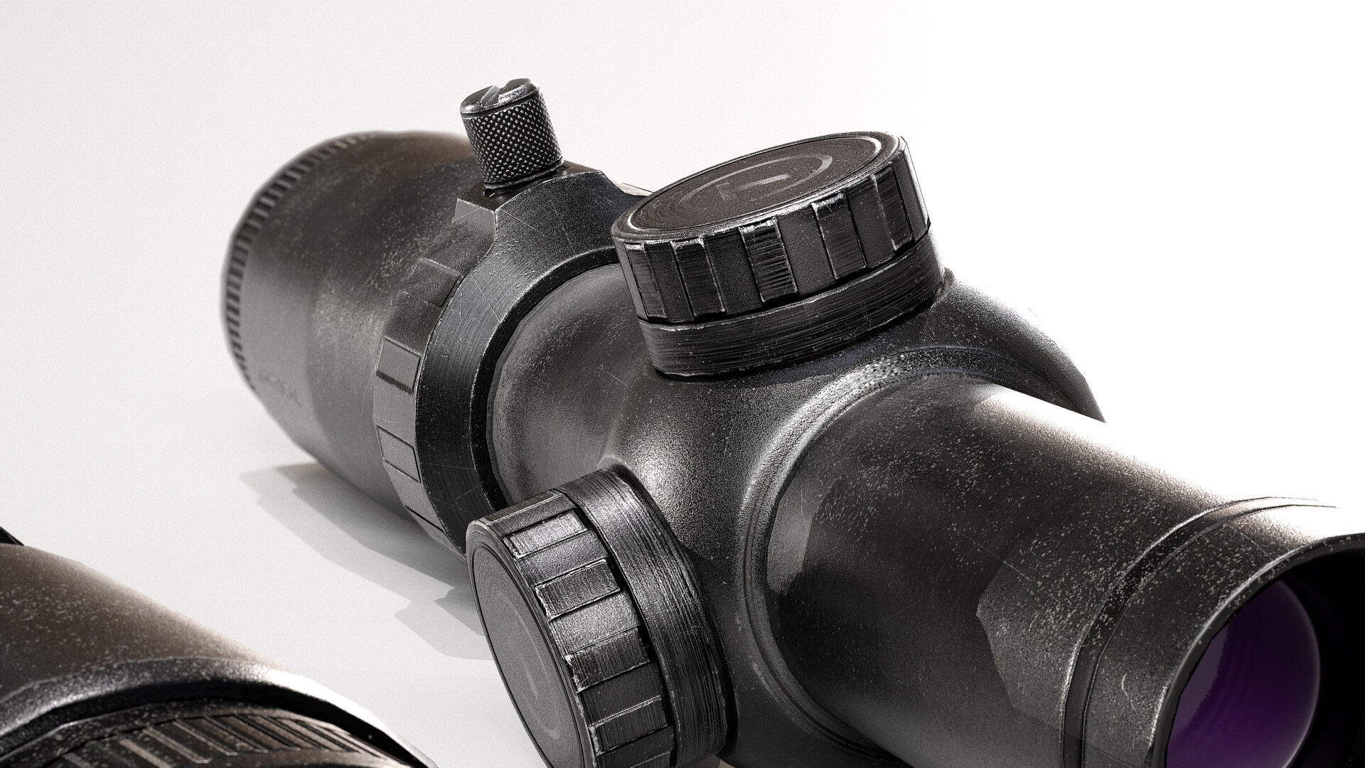 Pushp Kumar Anuragi - Rifle Scope Game Ready Asset.