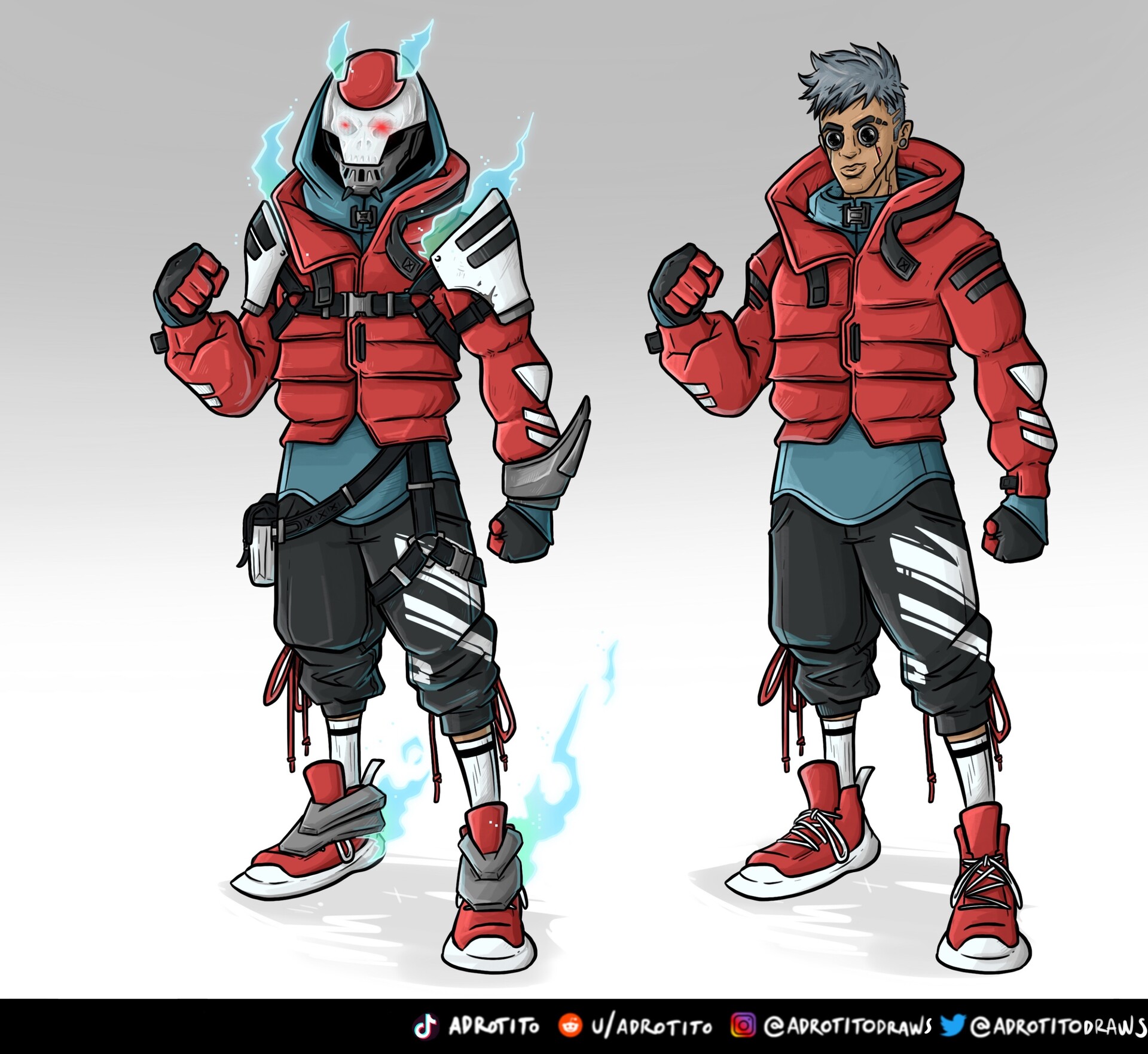 how to draw fortnite vendetta