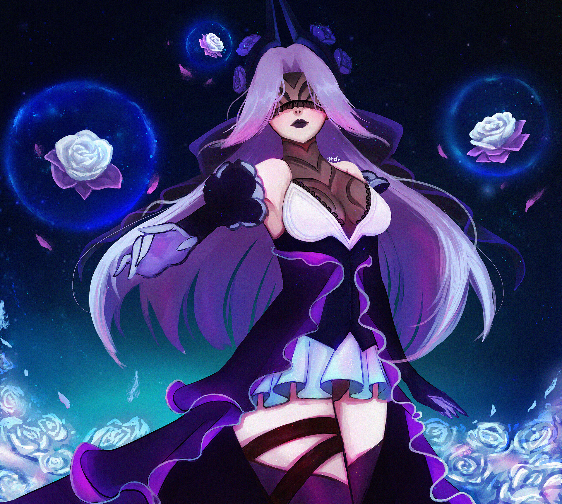 ArtStation - Withered Rose Syndra Fanart