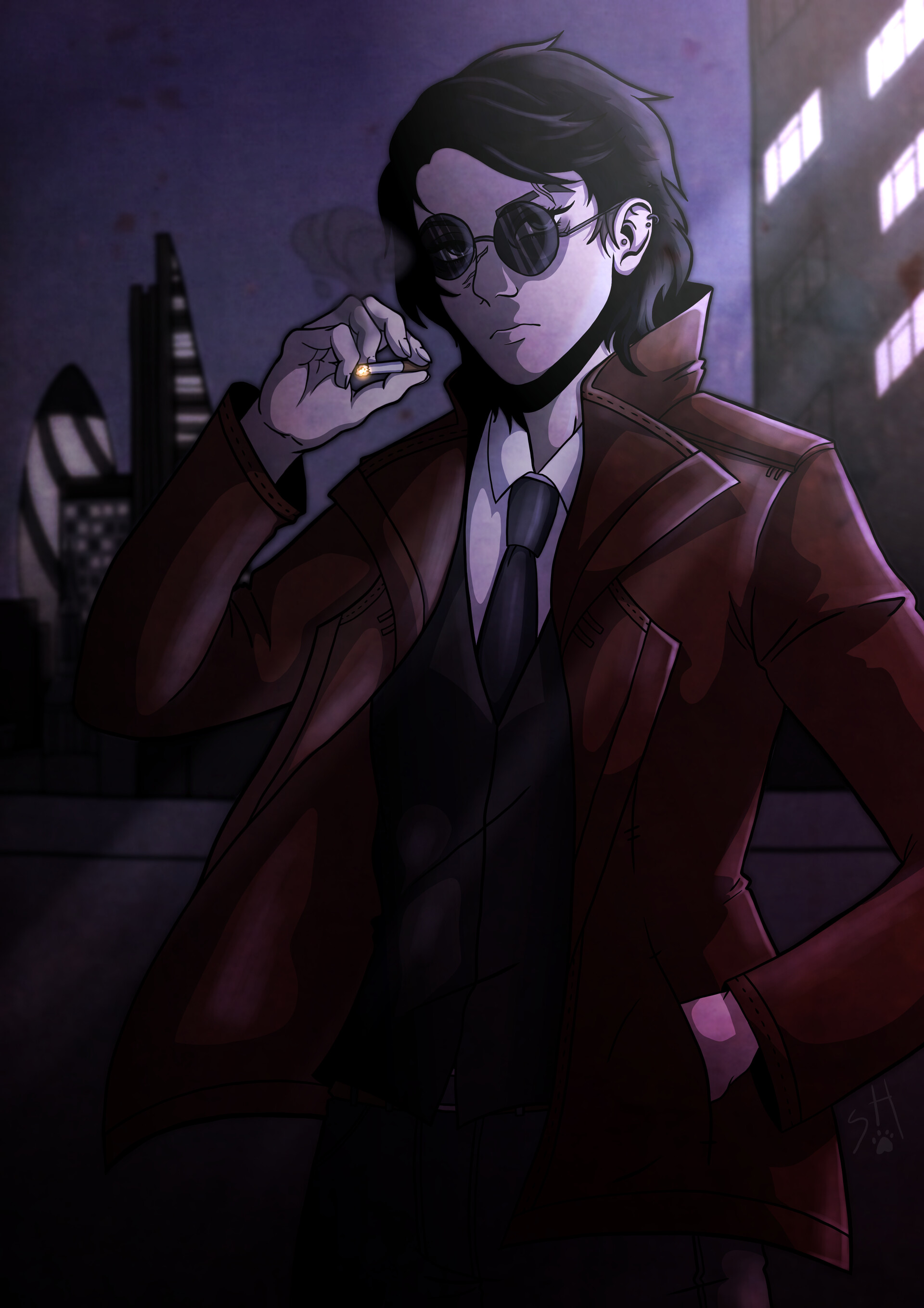 ArtStation - Vampire The Masquerade Character Commission