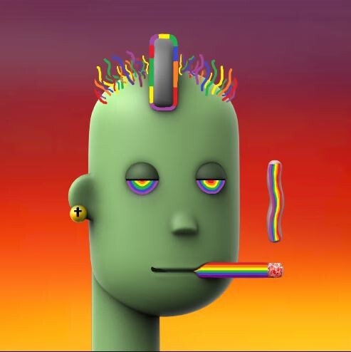 ArtStation - 4d punk nft