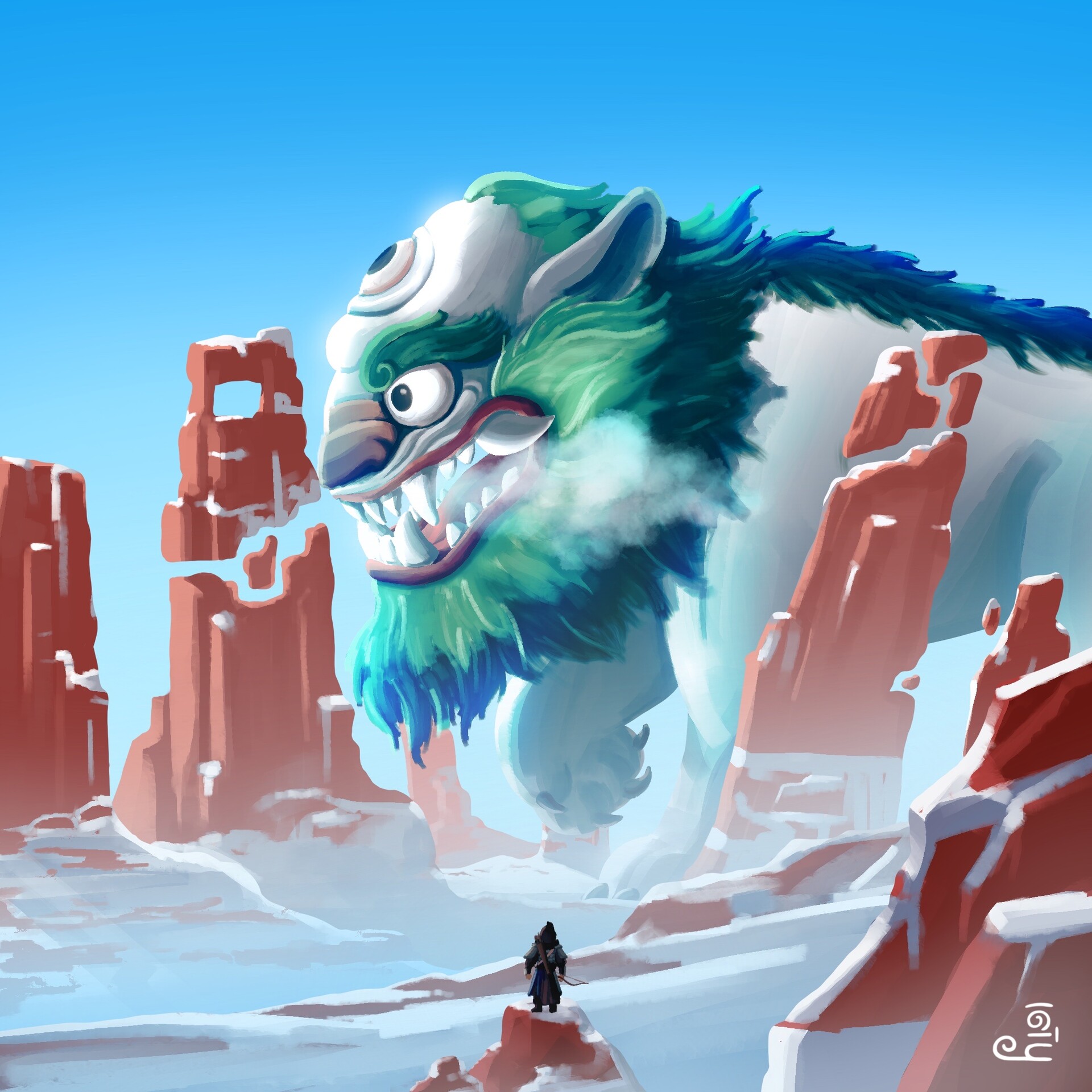 ArtStation - mythical creature