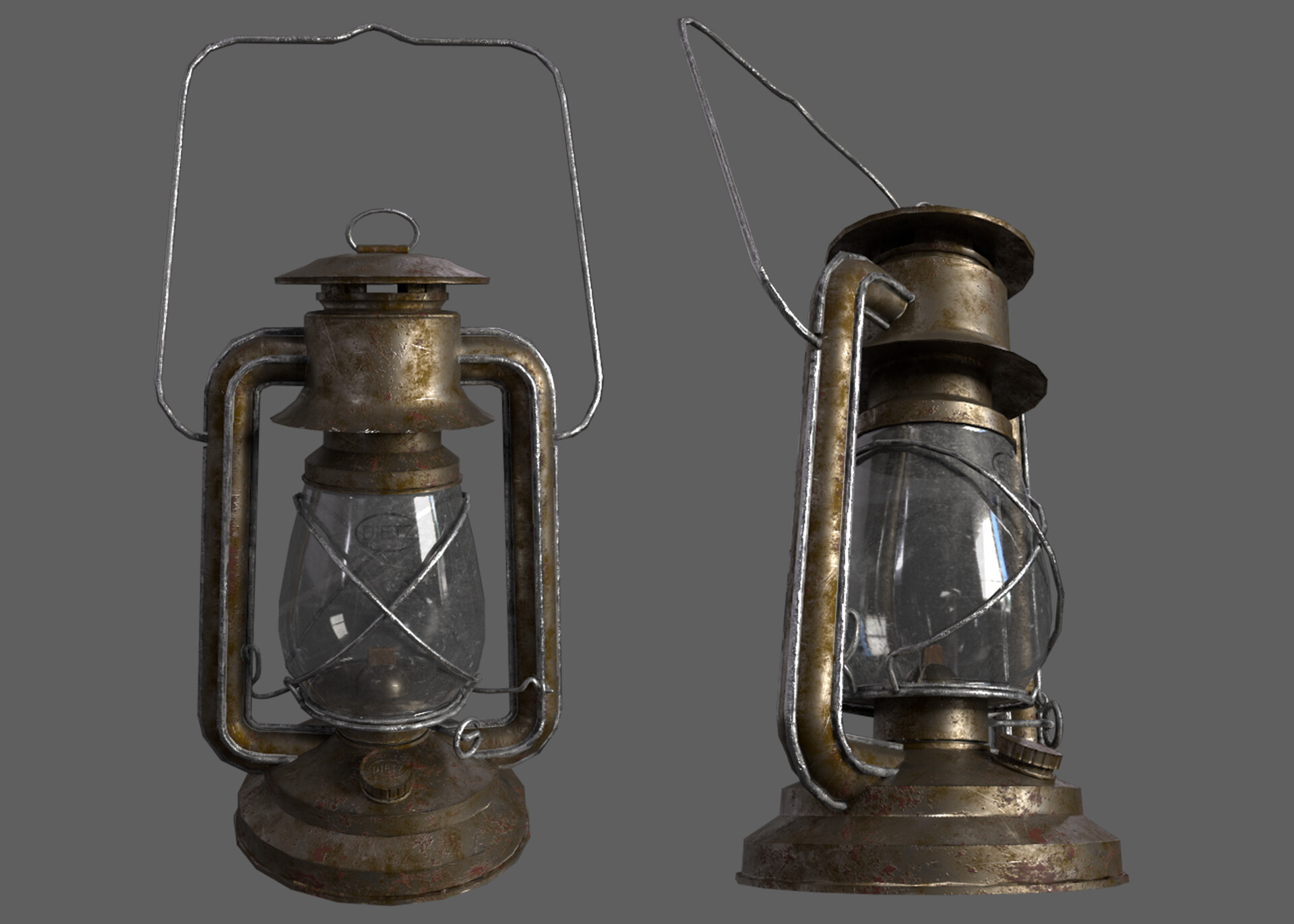 ArtStation - Lantern 3D Game Prop Model