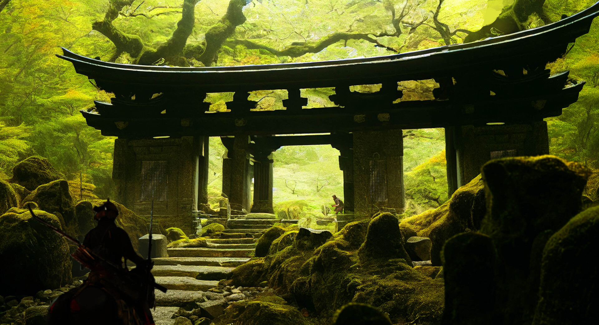 ArtStation - Grave Shrine Path