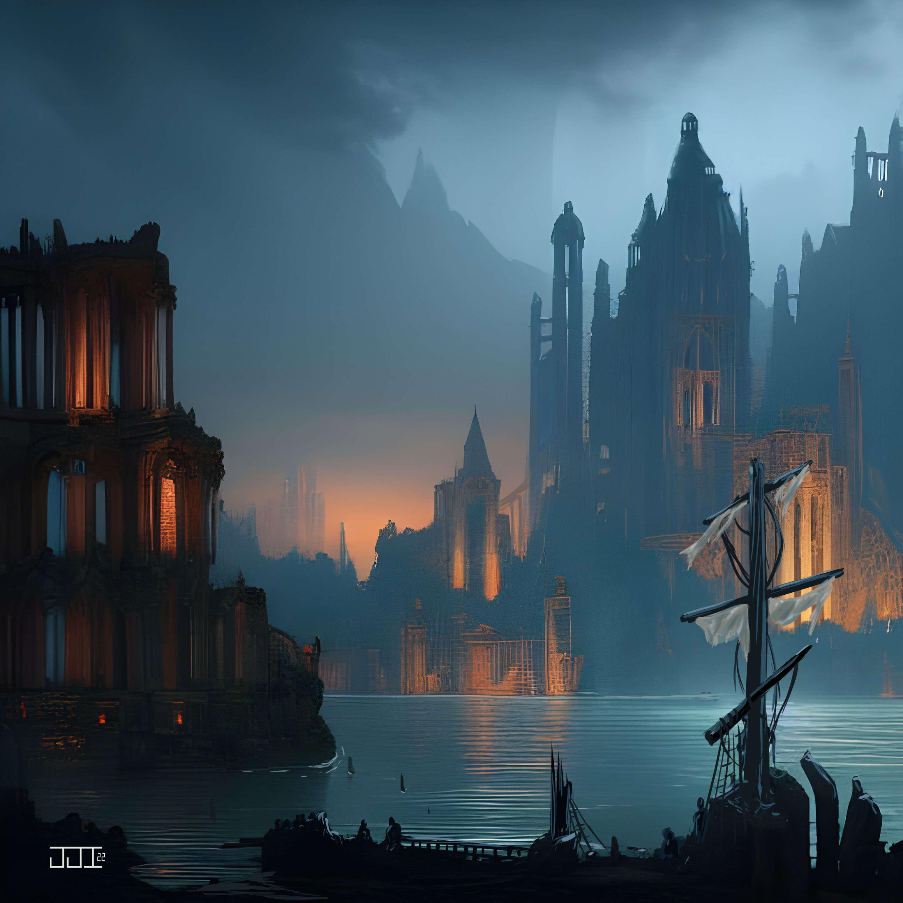 Josh Ivanoff - The Drowned City - Pirates of Alavor