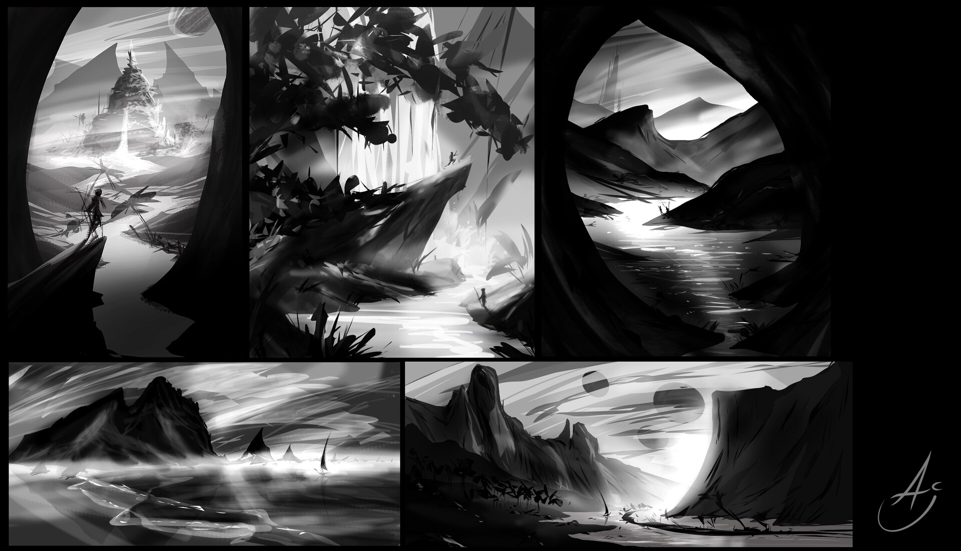 ArtStation - Concept art Thumbnails