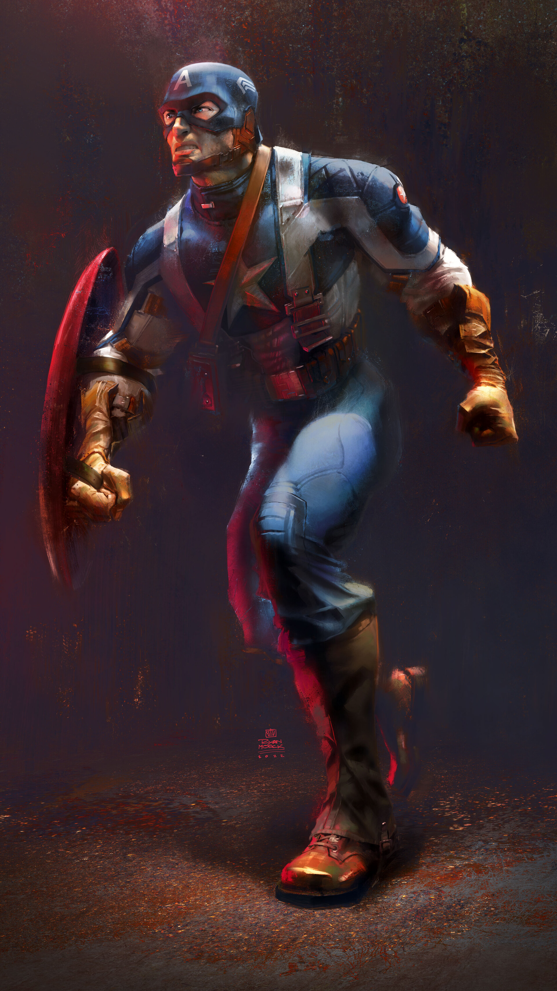 ArtStation - Captain America