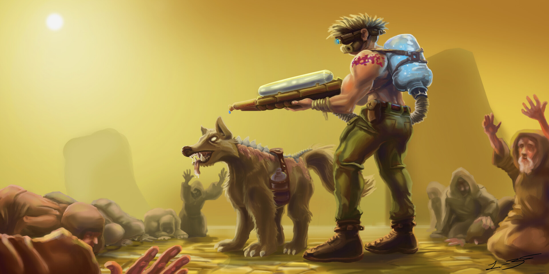 ArtStation - Waste Lander