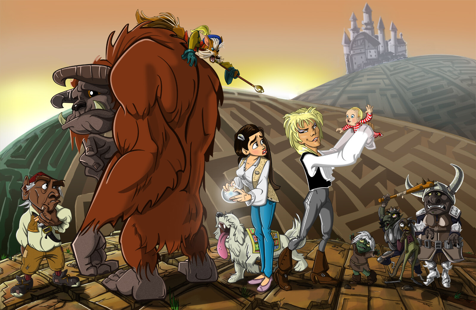 ArtStation - Labyrinth Character Lineup