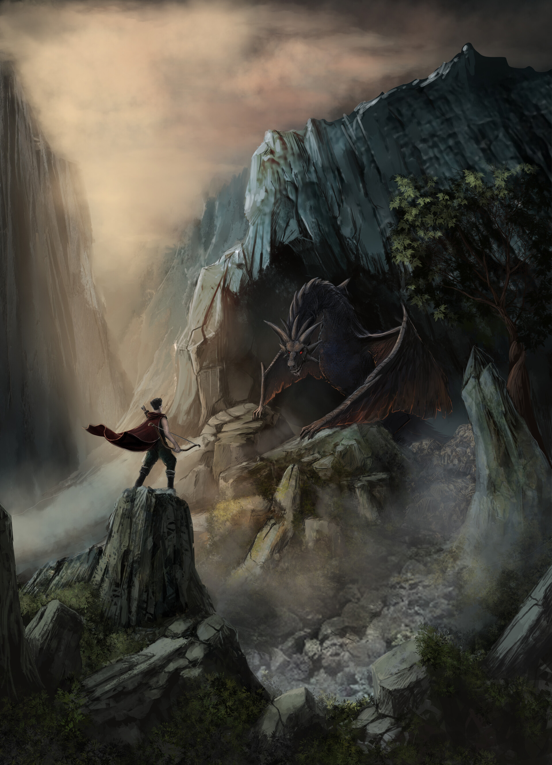 ArtStation - Another book cover design