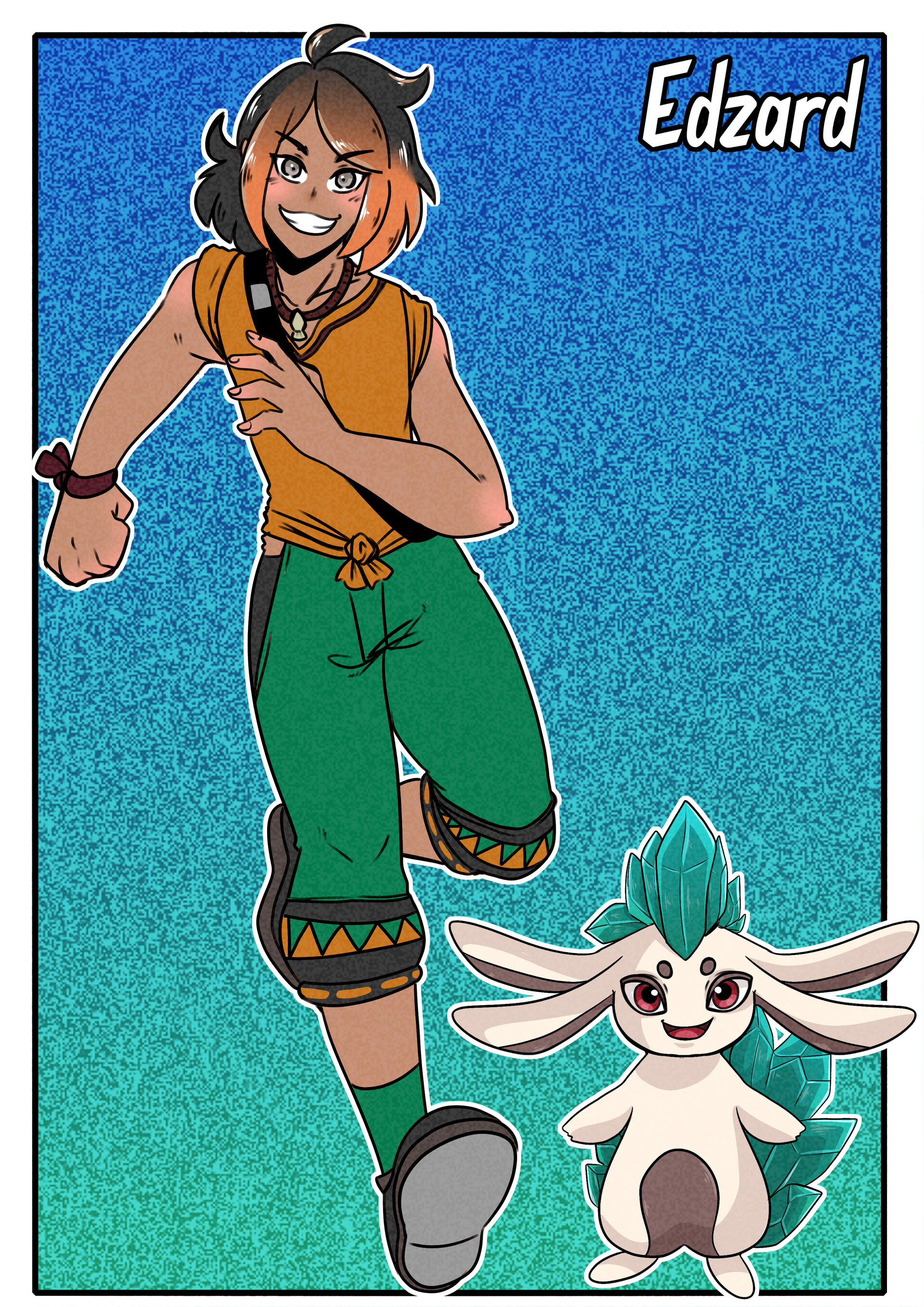 ArtStation - Mon Personnage Temtem / Fan Art