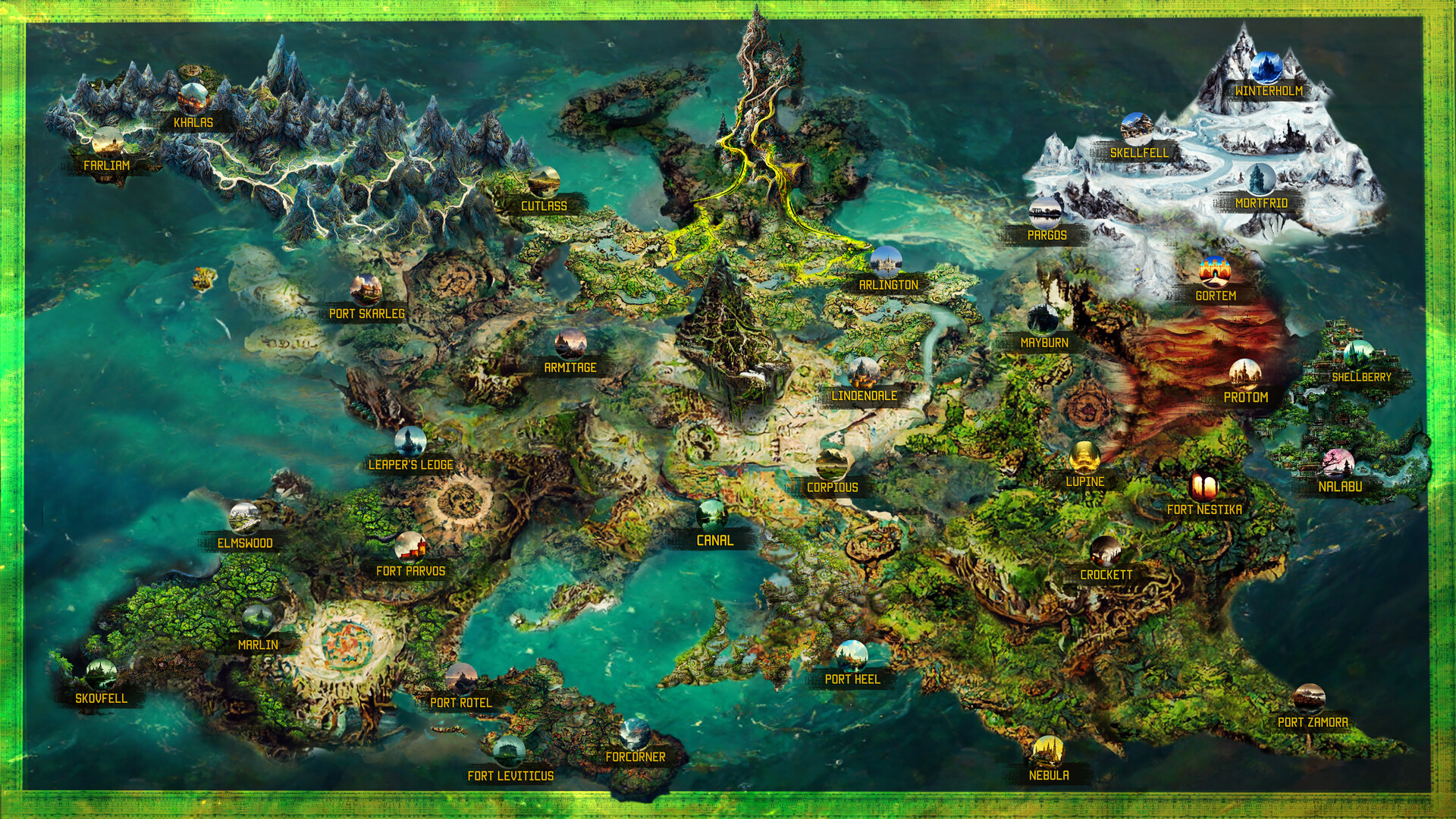 ArtStation - DnD custom map