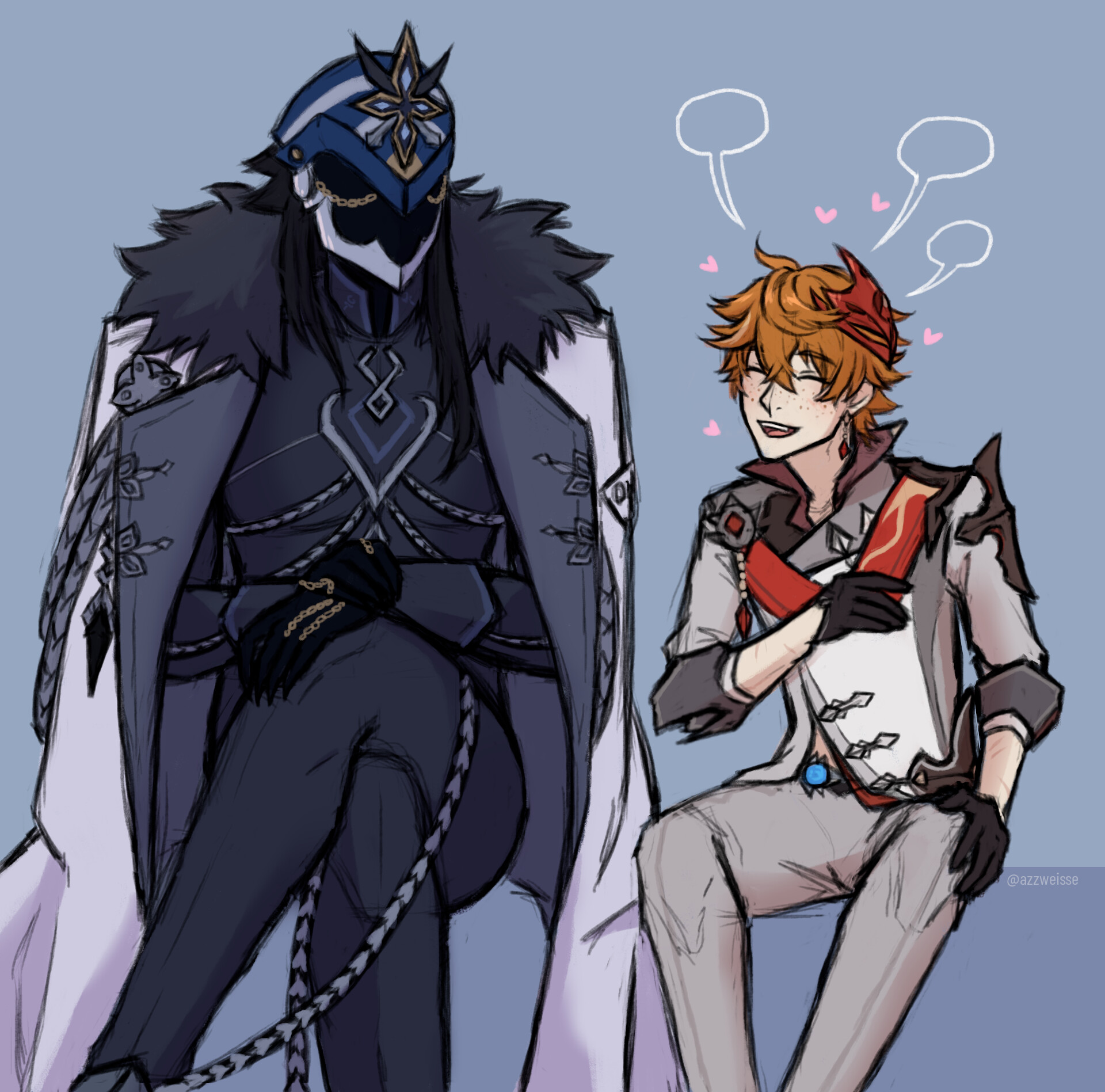 ArtStation - Childe being in love