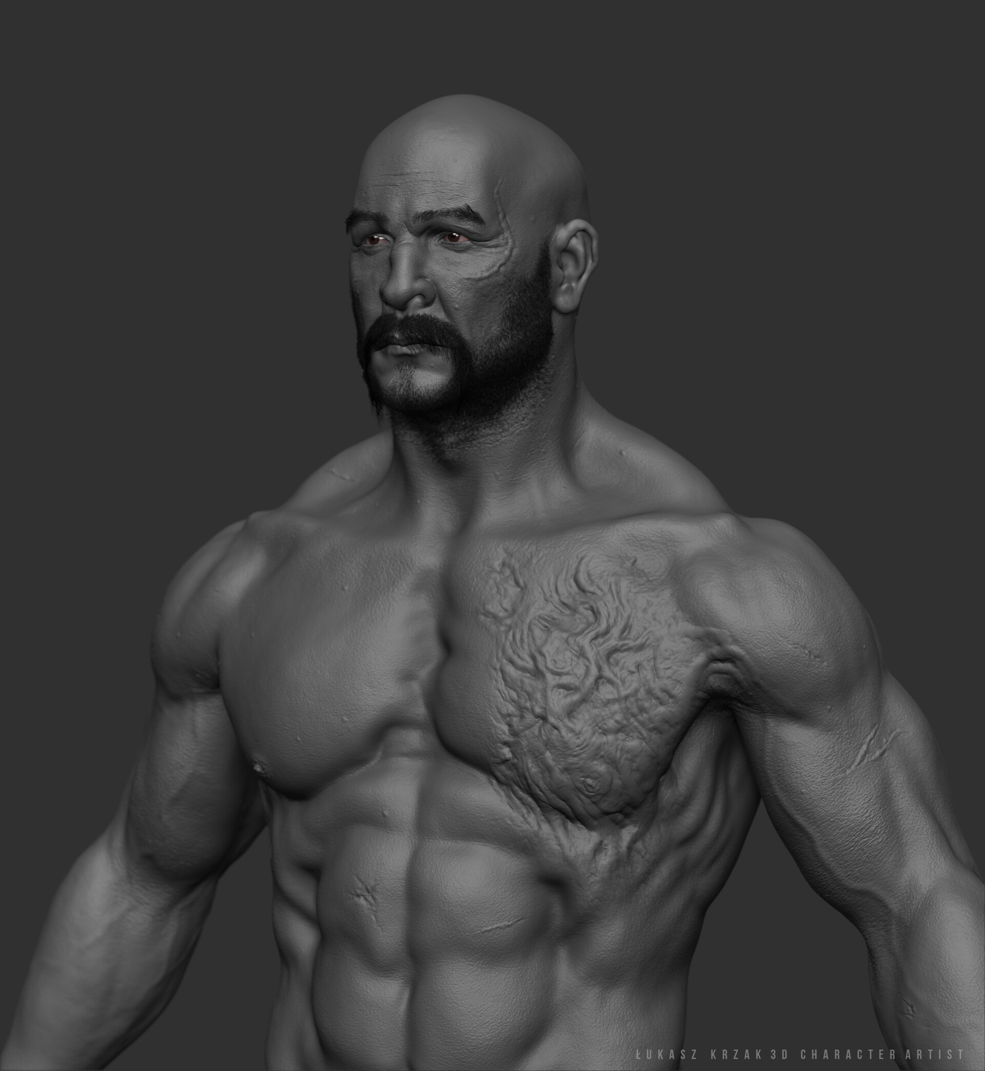 ArtStation - Warrior Study