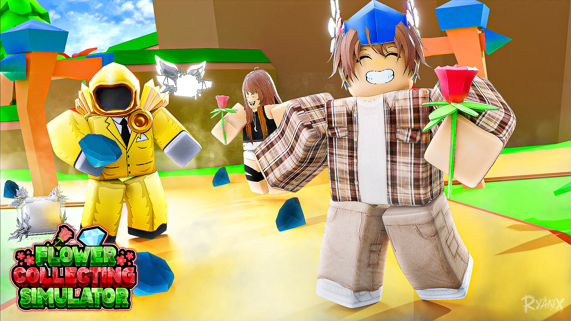 ArtStation - Flower Collecting Simulator Thumbnail
